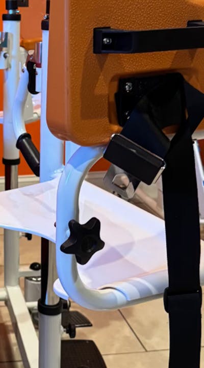 Widen Patient Chair Hydraulic Transferred Lift Wheelchair 180 degrees