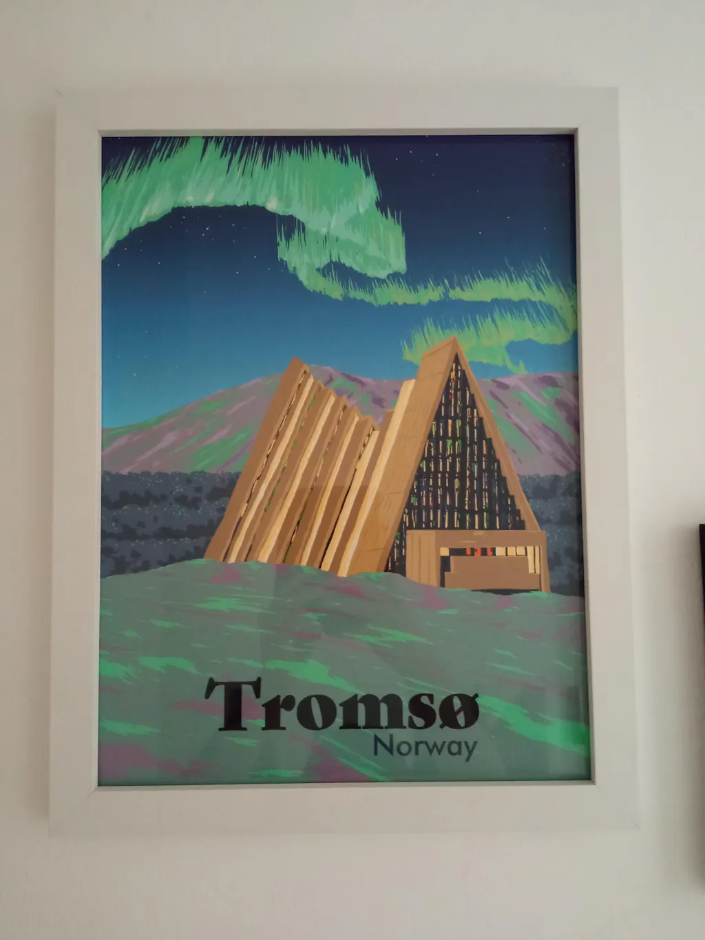 Tromso Norway Travel Poster – Bucket List Prints
