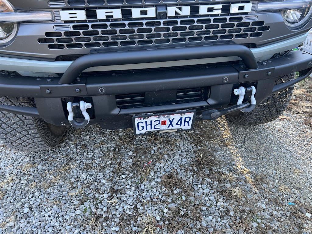 Buckle Up Off-Road Mini Bull Bar with Light Mount for 2021+ Ford Bronc