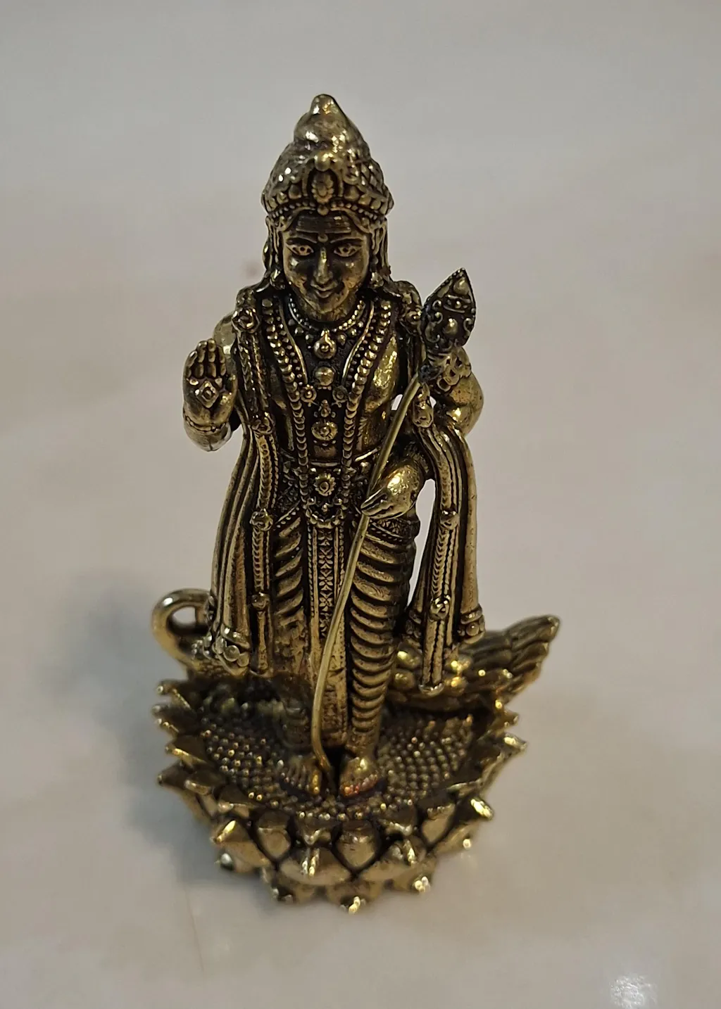 Buy Brass Somaskanda Statue - Lord Shiva, Parvati, Murugan 15 inch ...