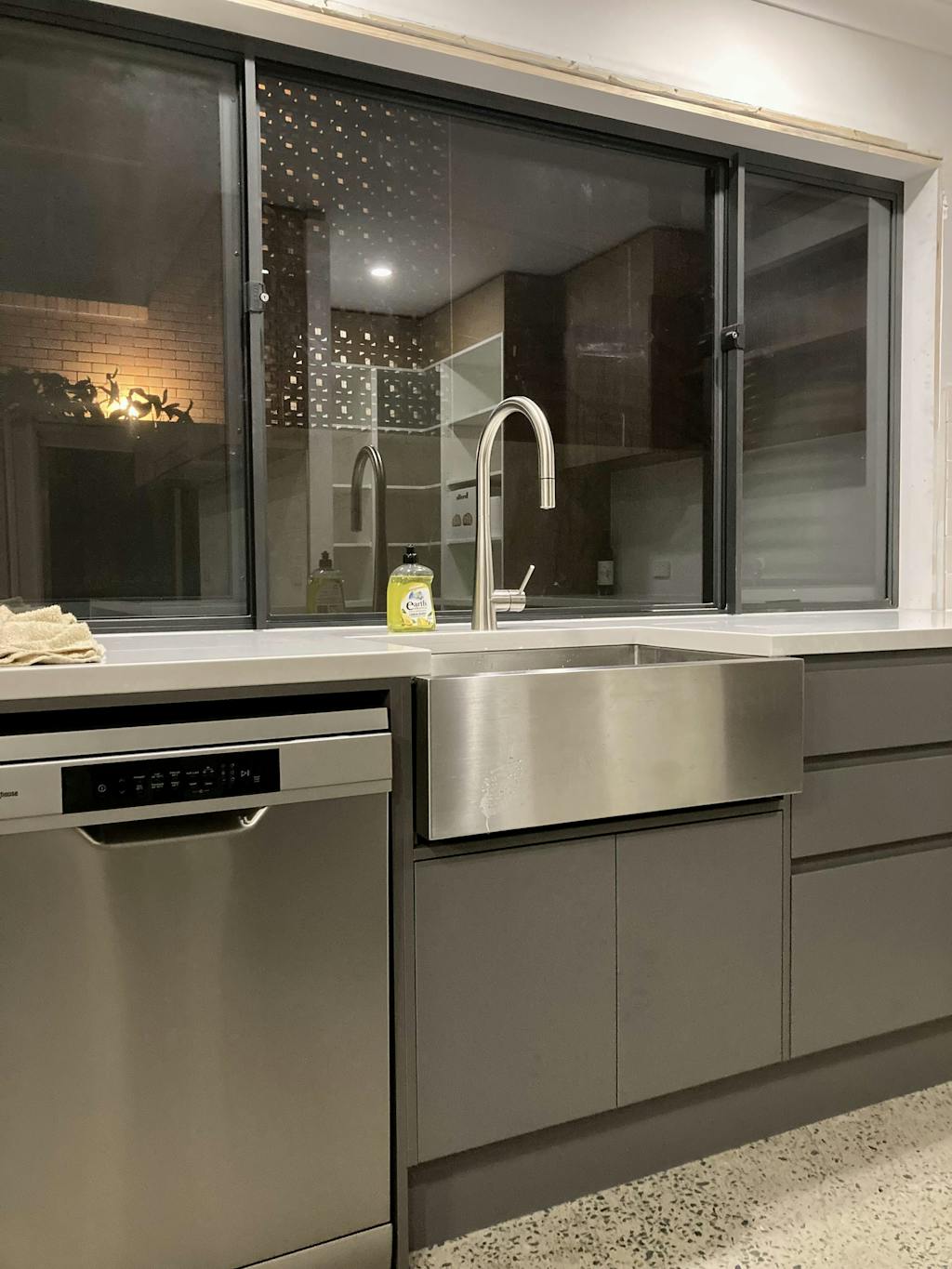 Buildmat Boden Belfast Stainless Steel Farmhouse Sink