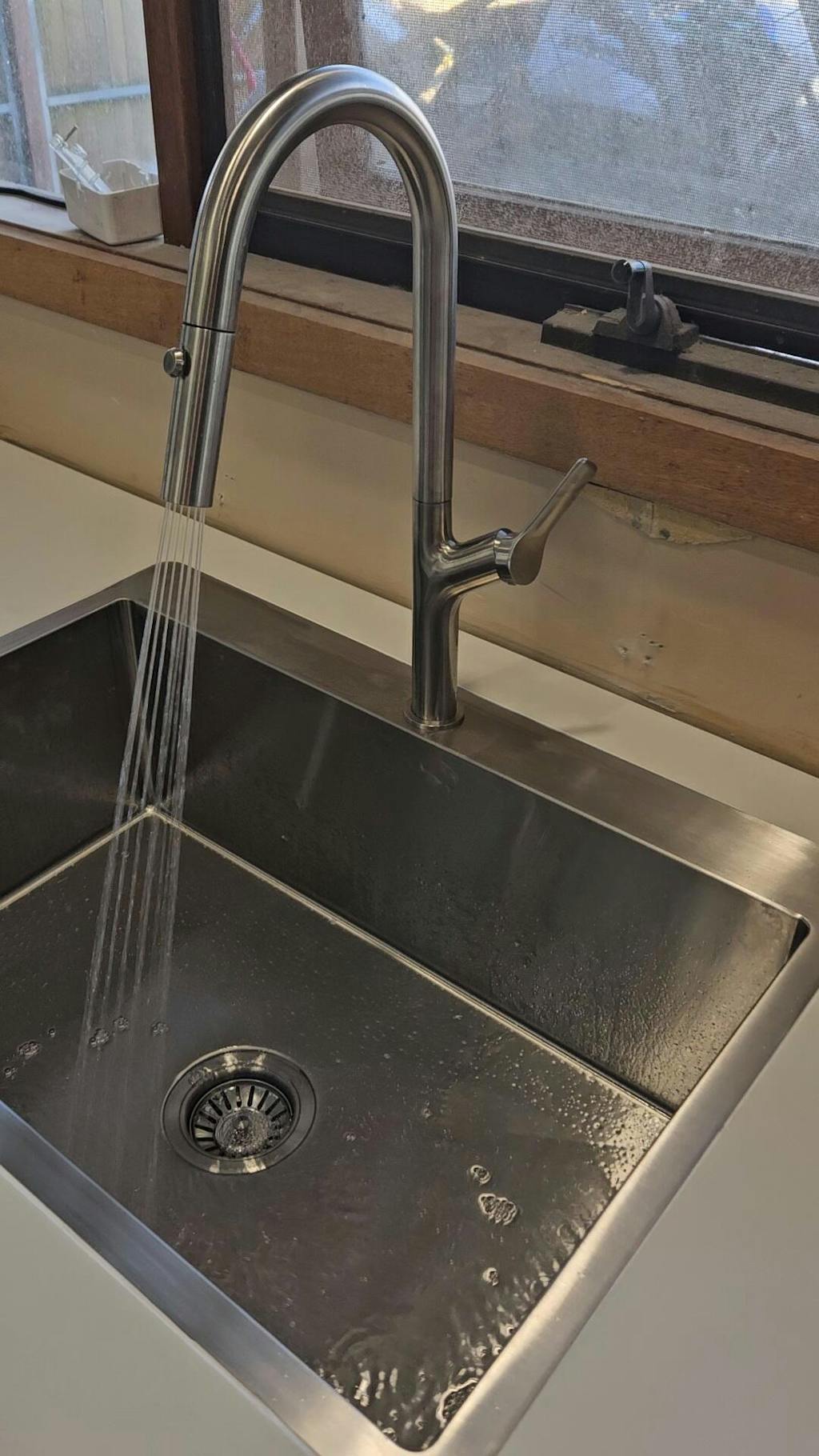 Felda Champagne Pink Fluted Concrete Basin – Buildmat