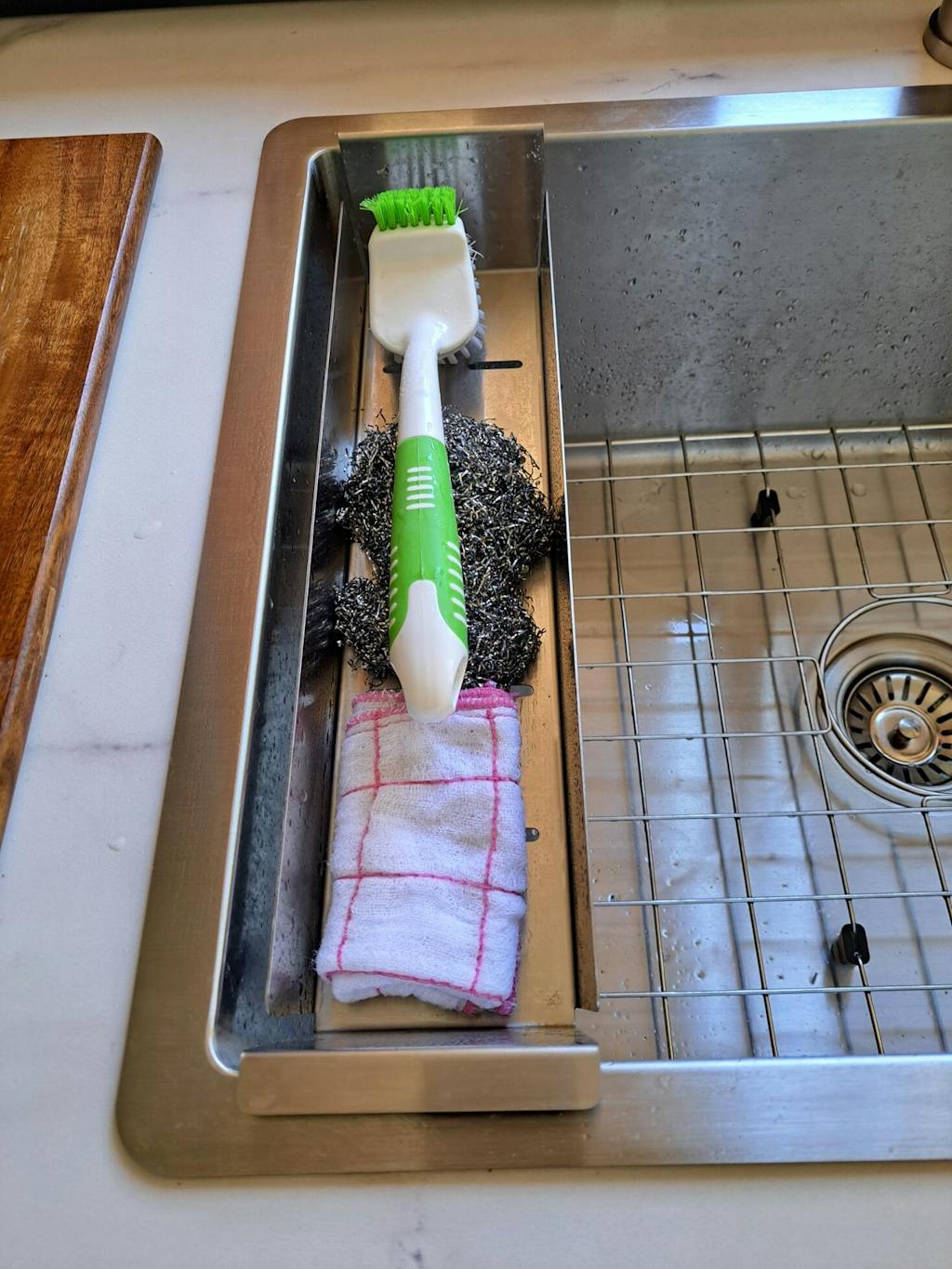 Darlene 1200x500 Black Granite Drainboard Double Bowl Sink – Buildmat