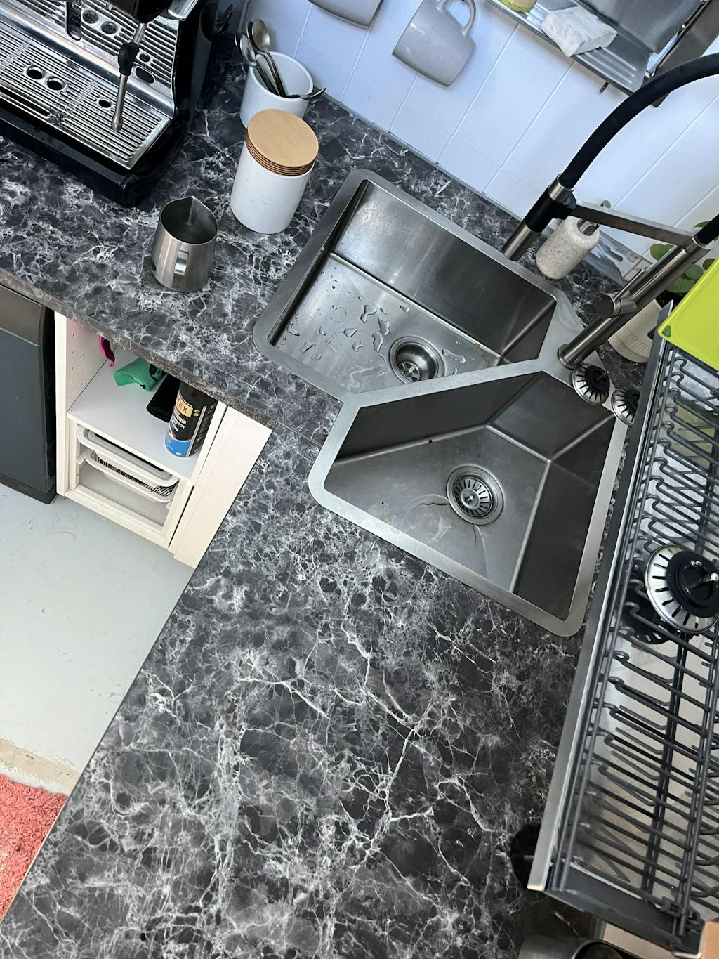 Buildmat Ella Corner Kitchen Sink