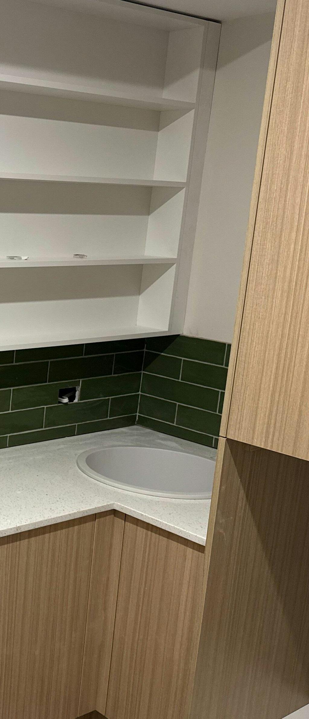 Alma Douglas 460x460 White Granite Circle Single Bowl Sink – Buildmat