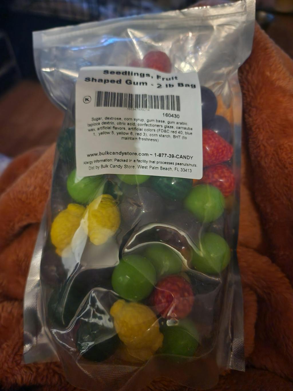 Seedlings, Fruit Shaped Gum – Bulk Candy Store