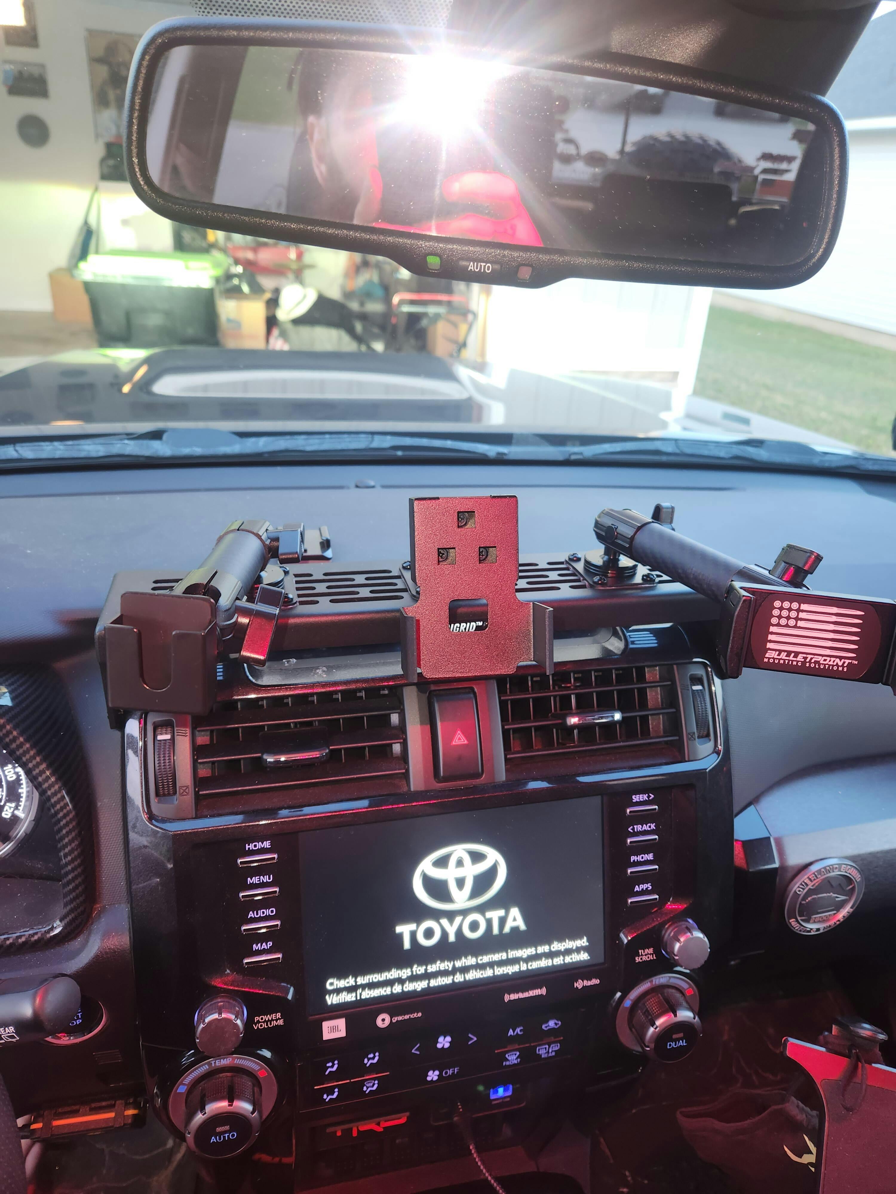 RubiGrid 2010-2023 Toyota 4Runner Dash Mount Phone + Device Holder ...