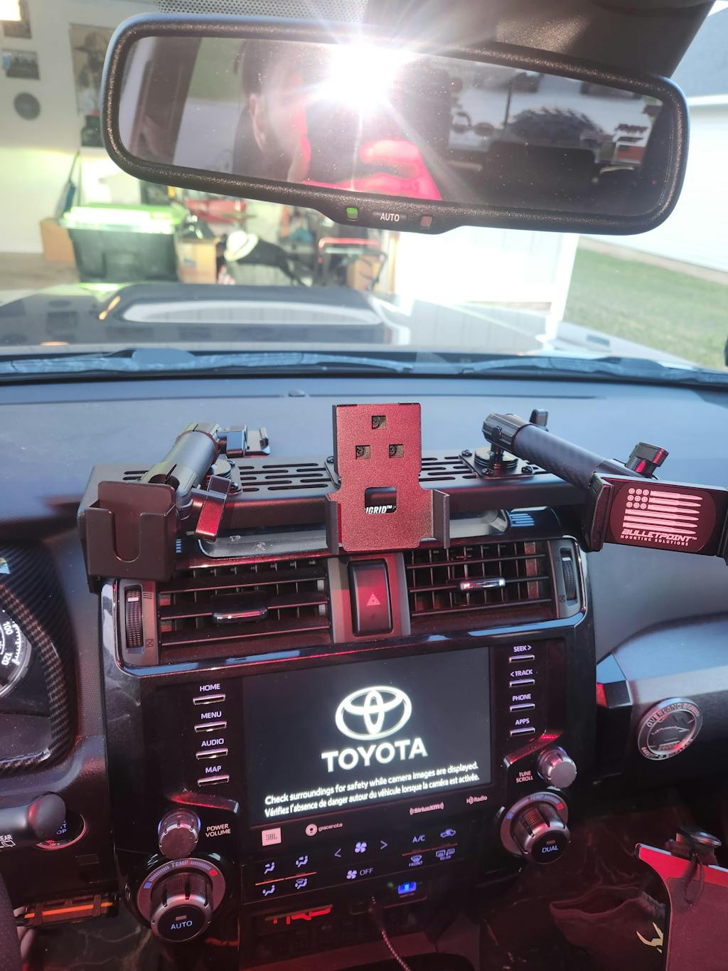 RubiGrid 2010-2023 Toyota 4Runner Dash Mount Phone + Device Holder ...