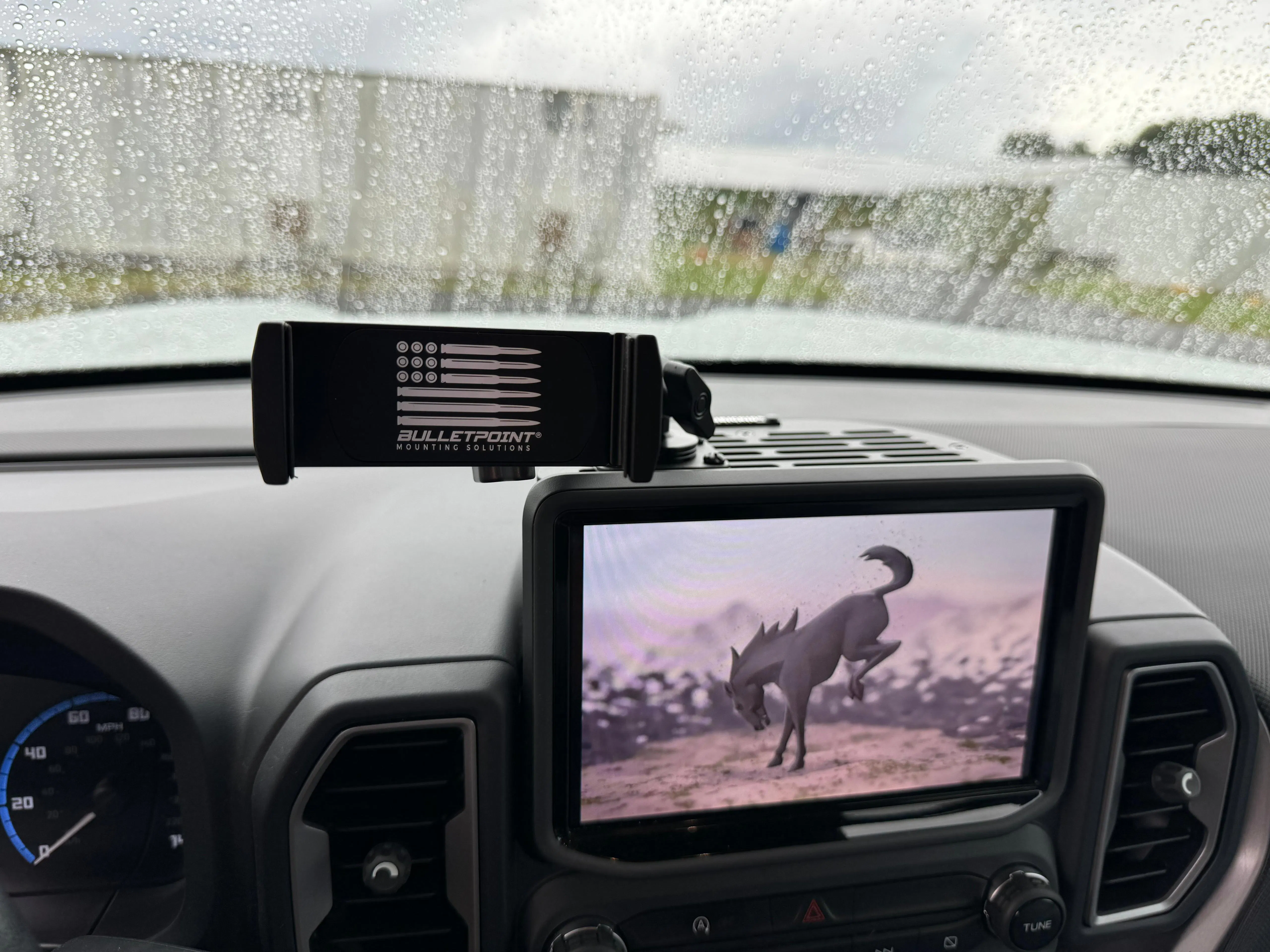 RubiGrid® 2021+ Ford Bronco Sport Platform Dash Mount Device Phone Hol ...