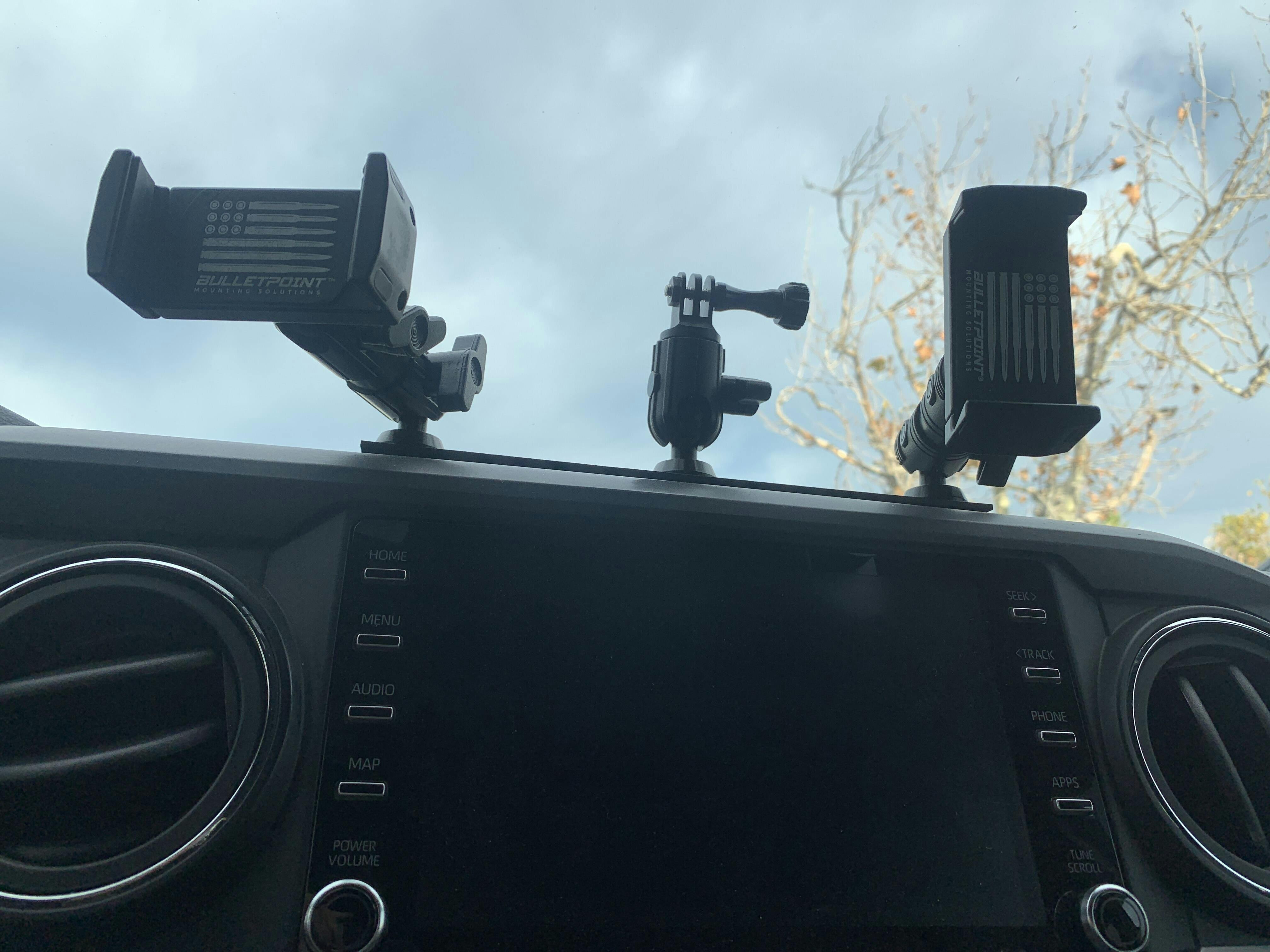 1cm Mounting Arm and Universal Phone Mount Holder Combo - BASE NOT INC ...