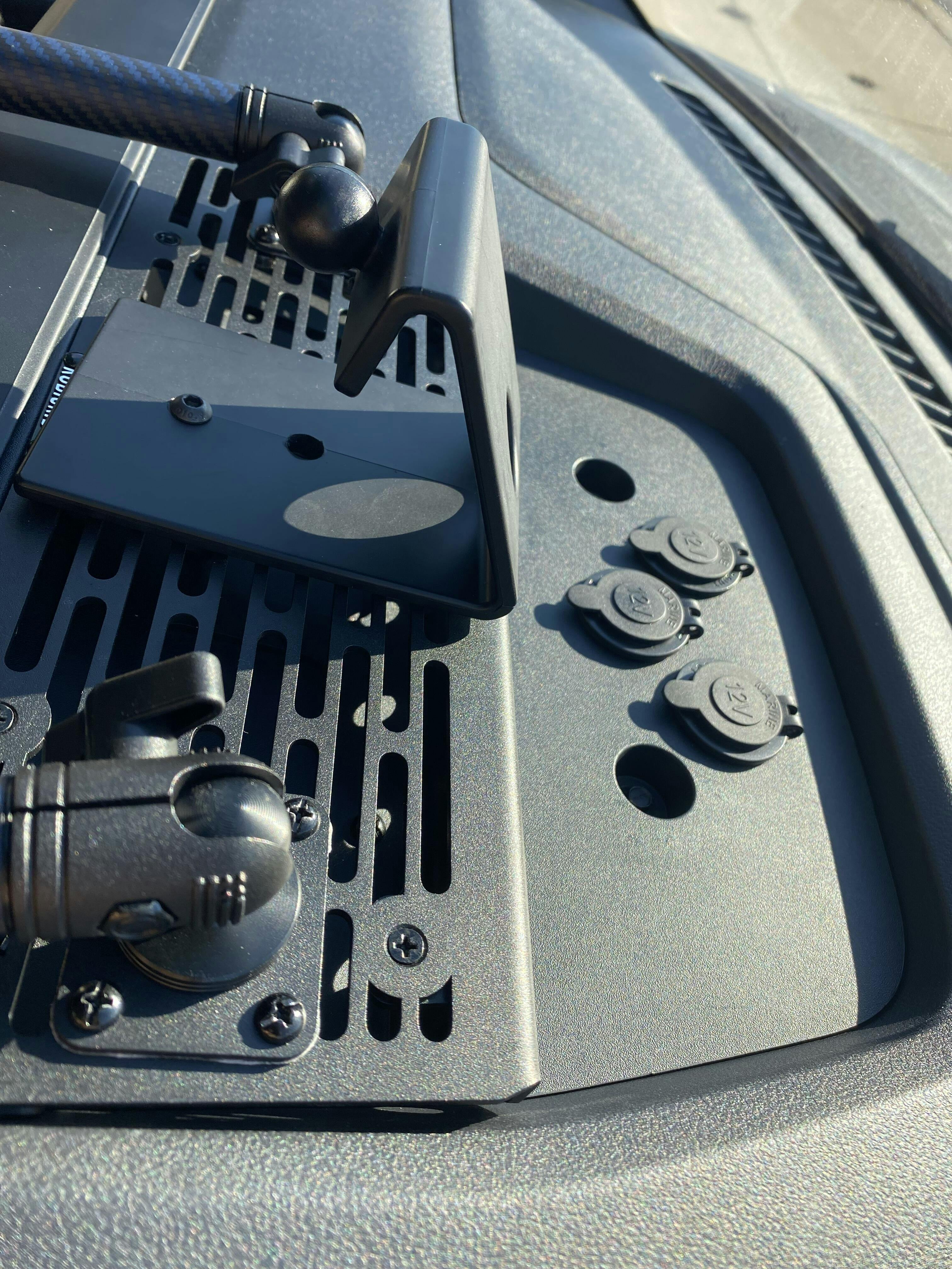 RubiGrid® 2023+ Ford Super Duty Dash Mount Phone + Device Holder ...