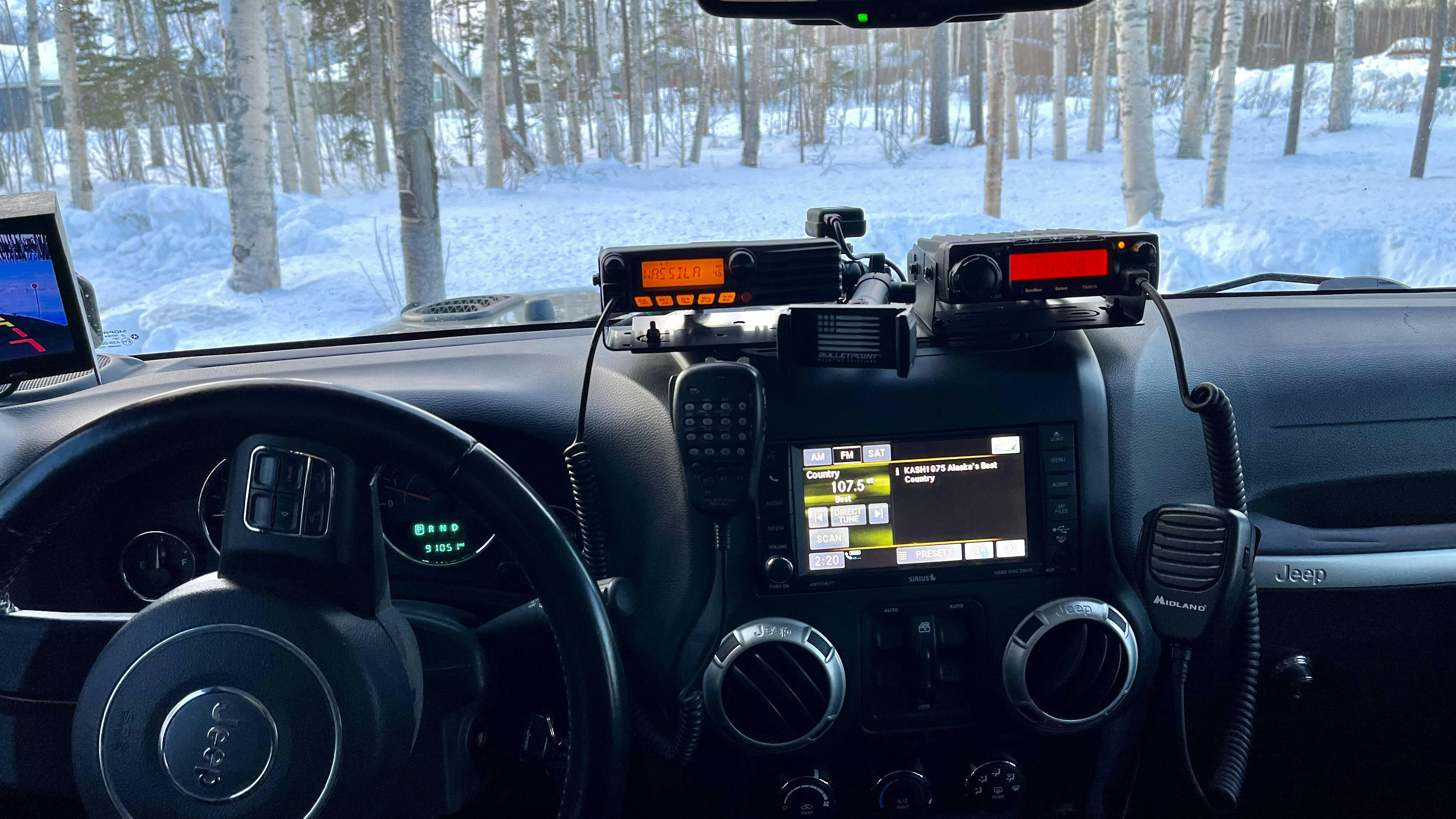 RubiGrid® Jeep Wrangler JK Platform Dash Mount 2011-2018 - Bulletpoint ...