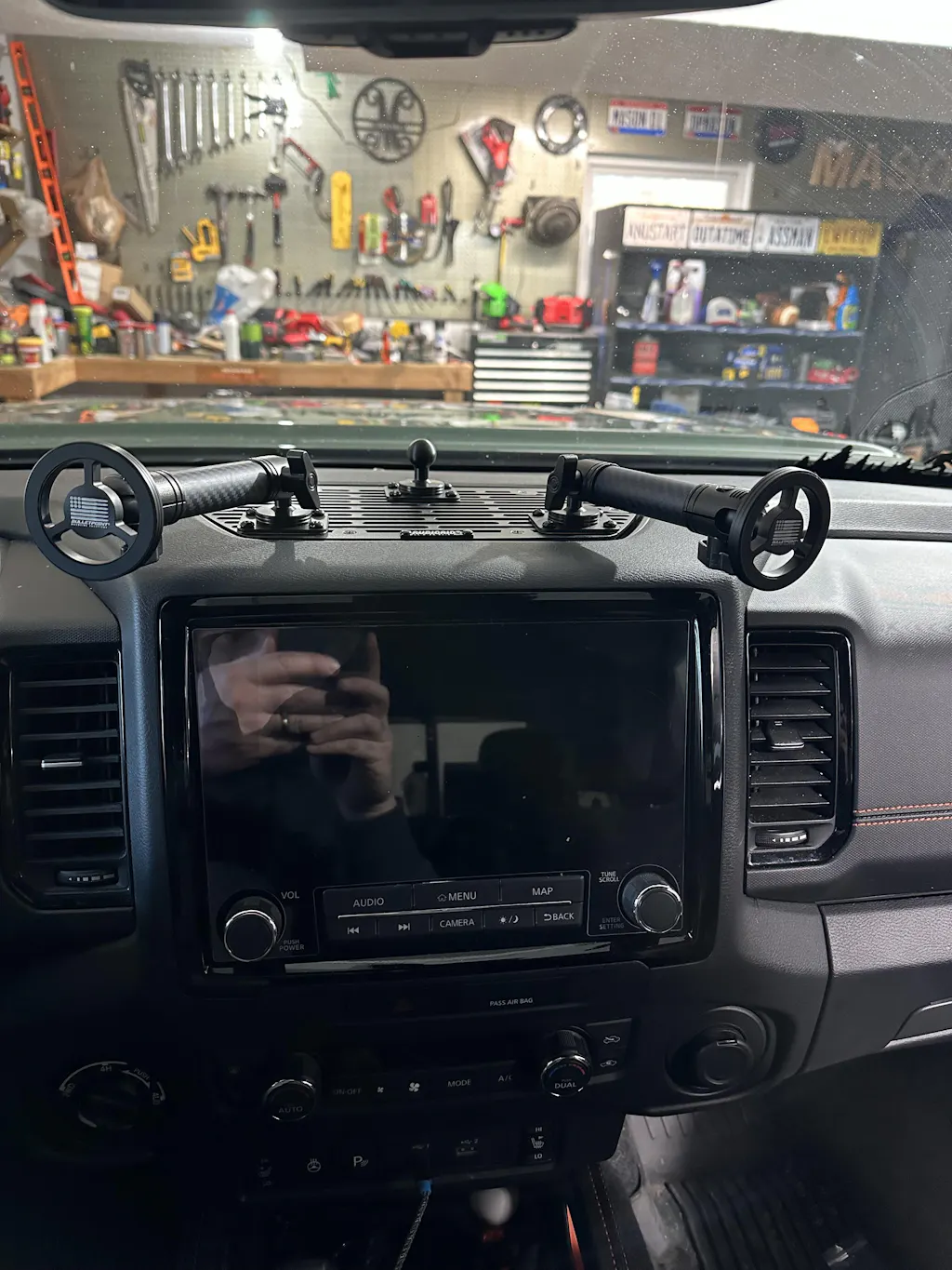 RubiGrid® 2022+ Nissan Frontier Dash Mount Phone Holder - Bulletpoint ...