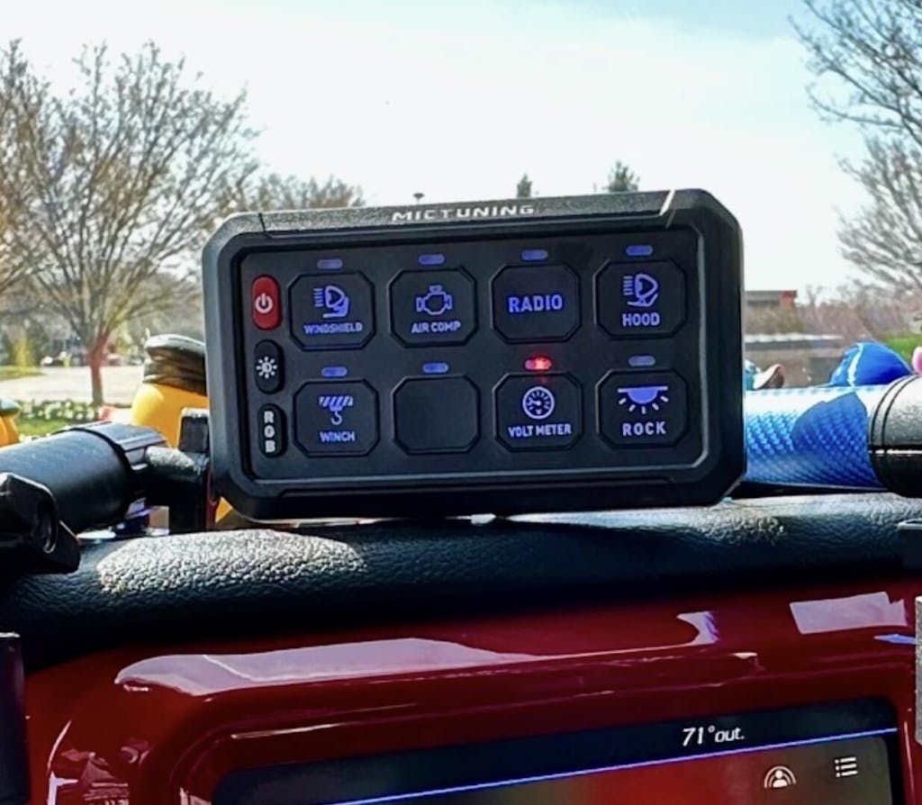 sPOD HD Switch Panel Mount with 20mm Connector Nubby Edition ...