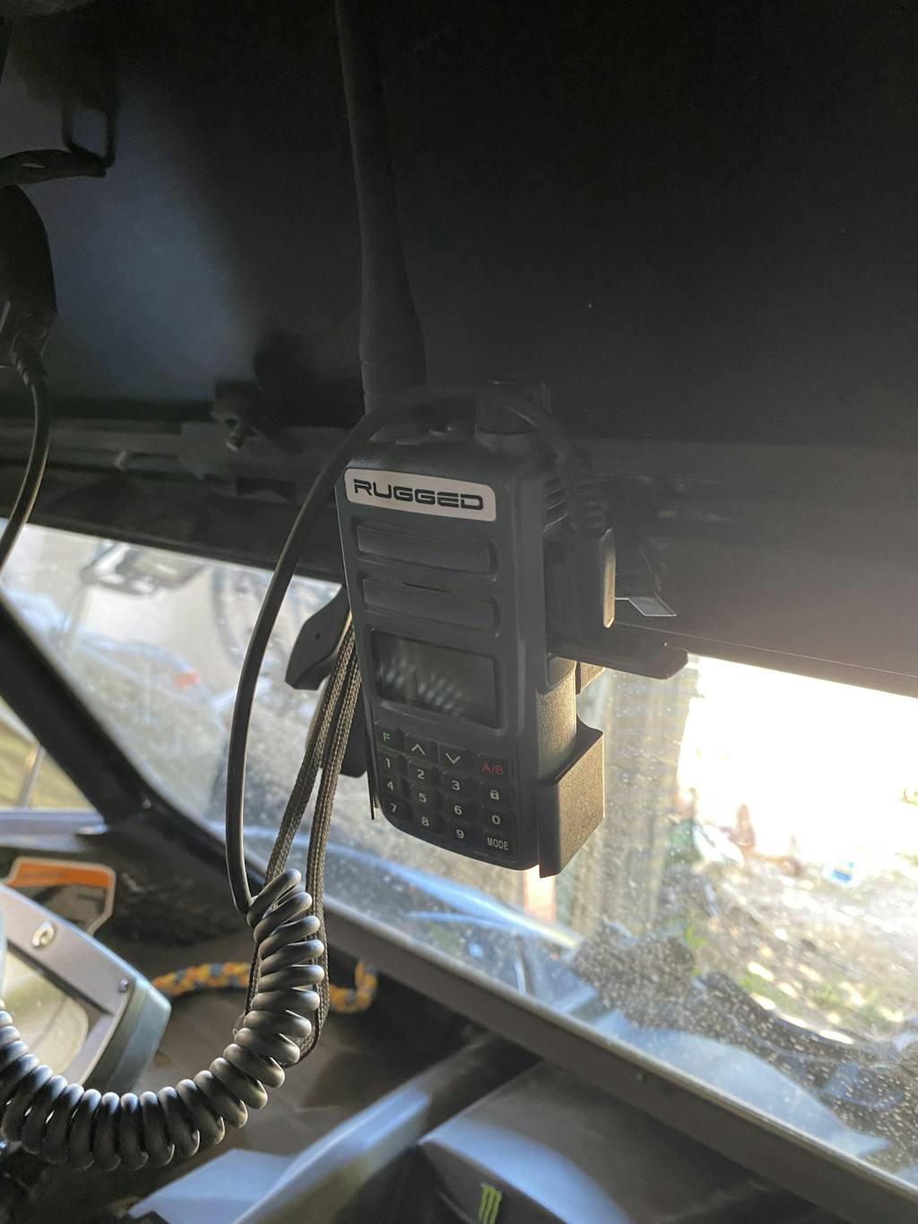 Handheld Radio Holder Nubby Edition - Bulletpoint Mounting Solutions