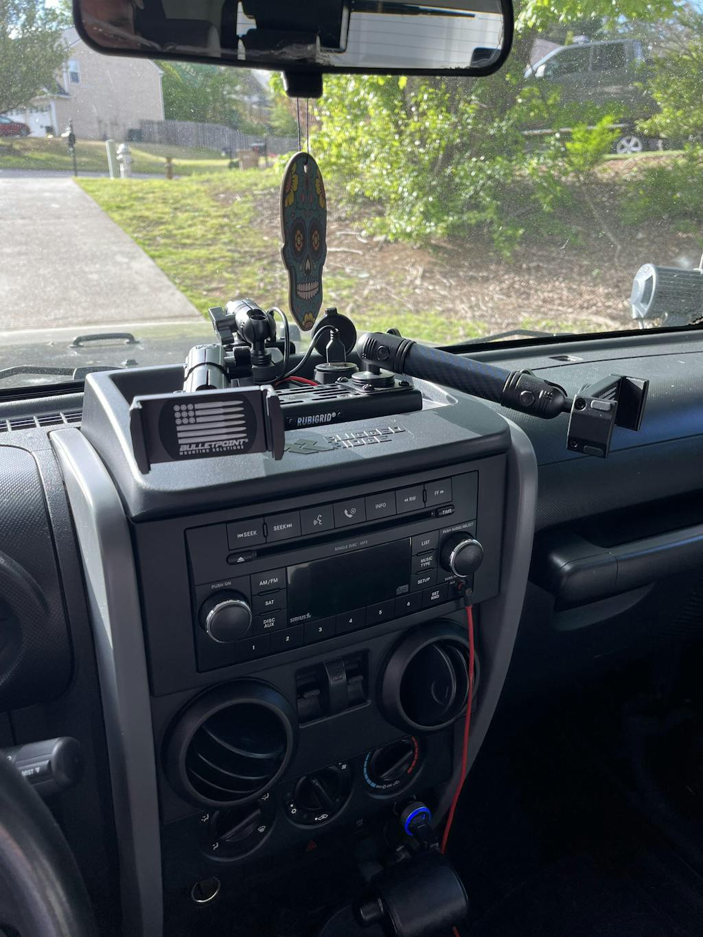 RubiGrid® Universal Dash Mount Phone + Device Holder with 3-Ball Capac ...