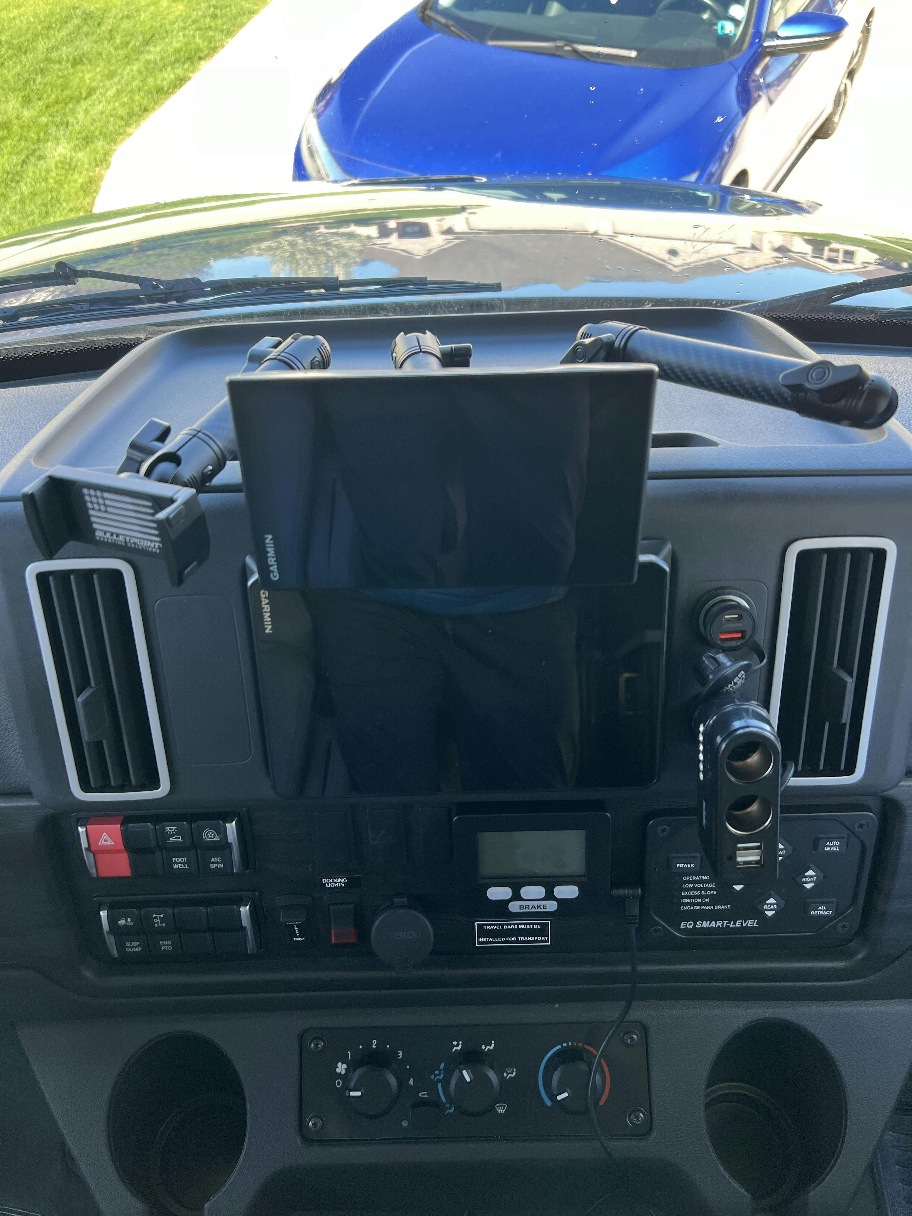 RubiGrid® Universal Dash Mount Phone + Device Holder with 4-Ball Capac ...