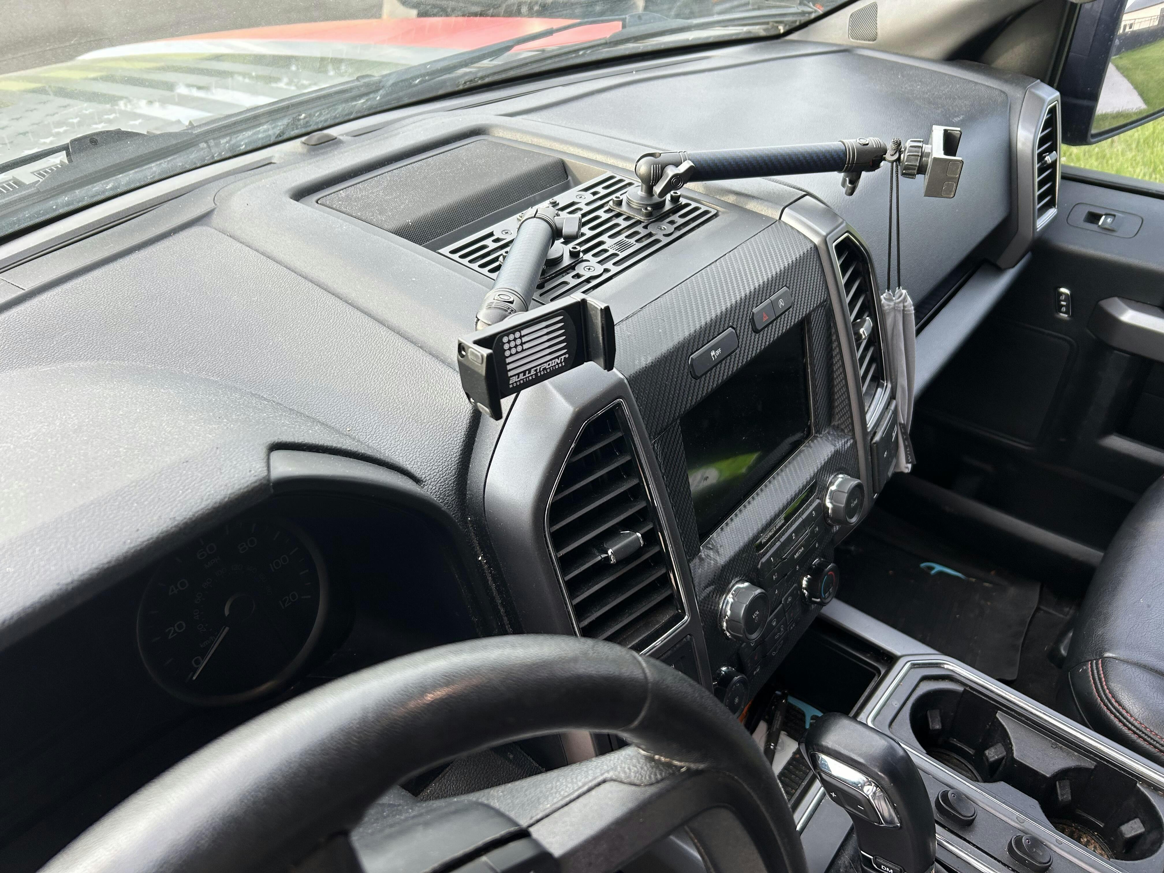 RubiGrid® 2015-2020 Ford F-150 Dash Mount Phone + Device Holder ...