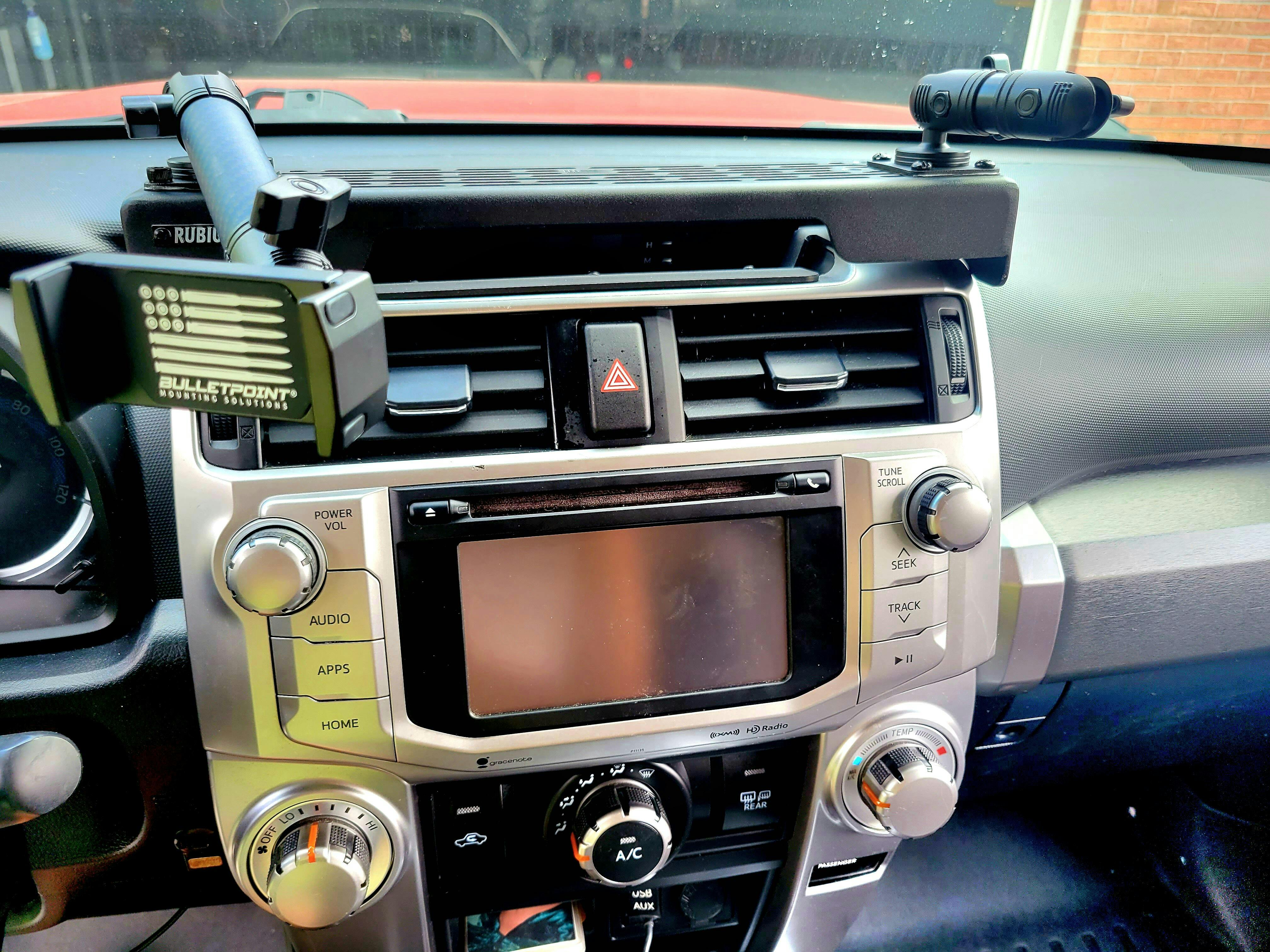 RubiGrid 2010-2024 Toyota 4Runner Dash Mount Phone + Device Holder ...