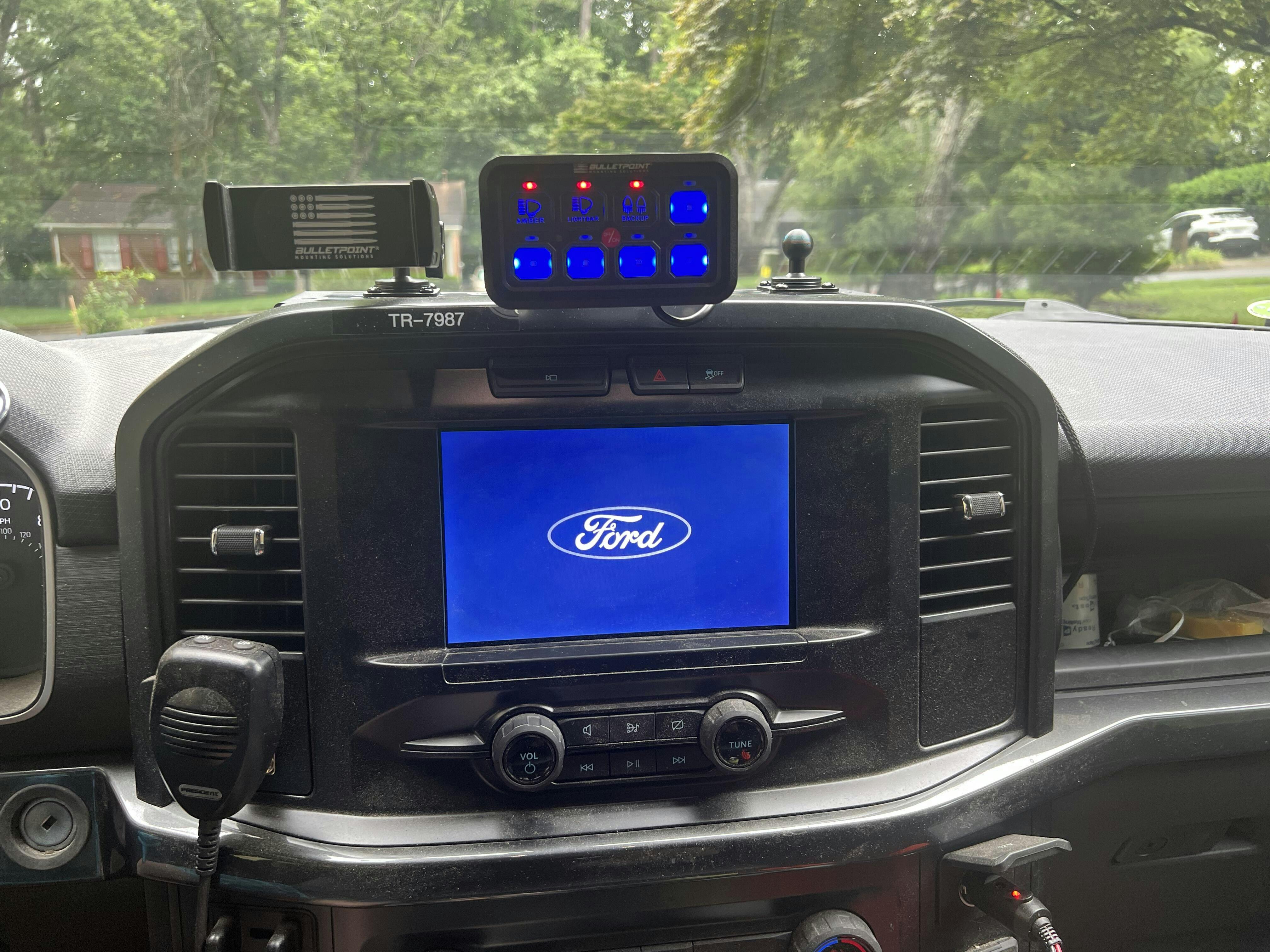 Bulletpoint 8 Gang Electronic Switch Panel - 8 Circuit Relay System fo ...