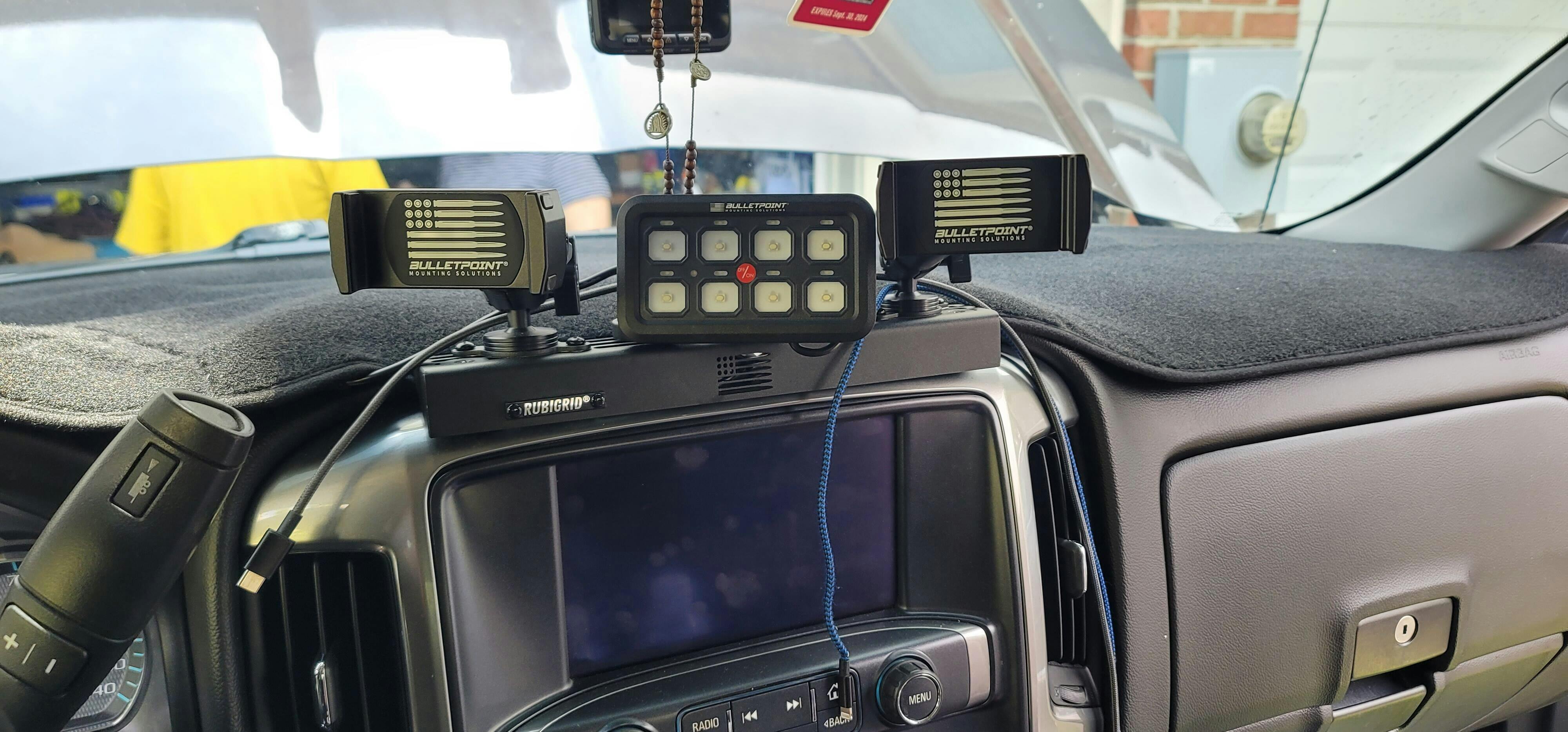 Bulletpoint 8 Gang Electronic Switch Panel - 8 Circuit Relay System fo ...