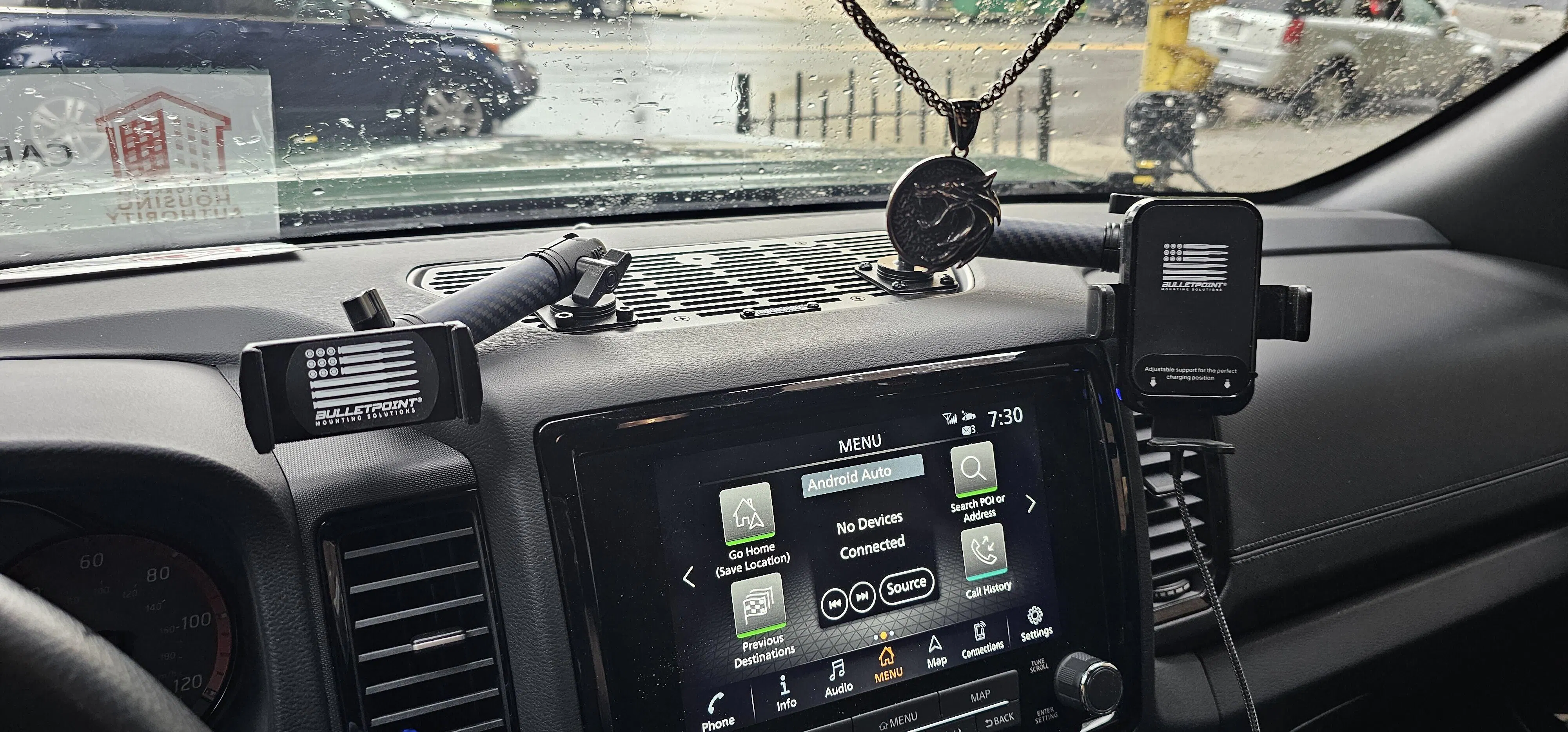 RubiGrid® 2022+ Nissan Frontier Dash Mount Phone Holder - Bulletpoint ...