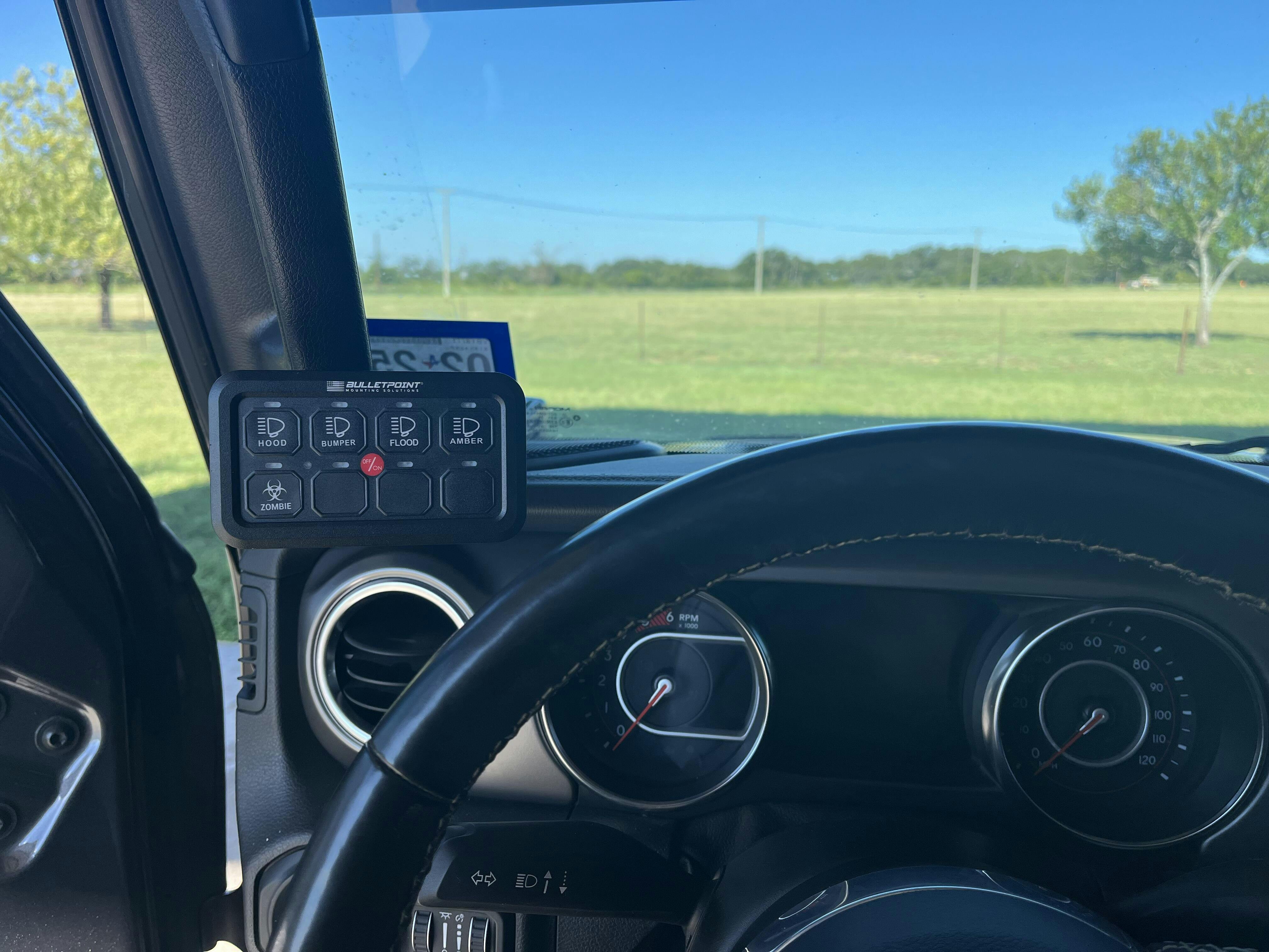 Bulletpoint 8 Gang Electronic Switch Panel - 8 Circuit Relay System fo ...