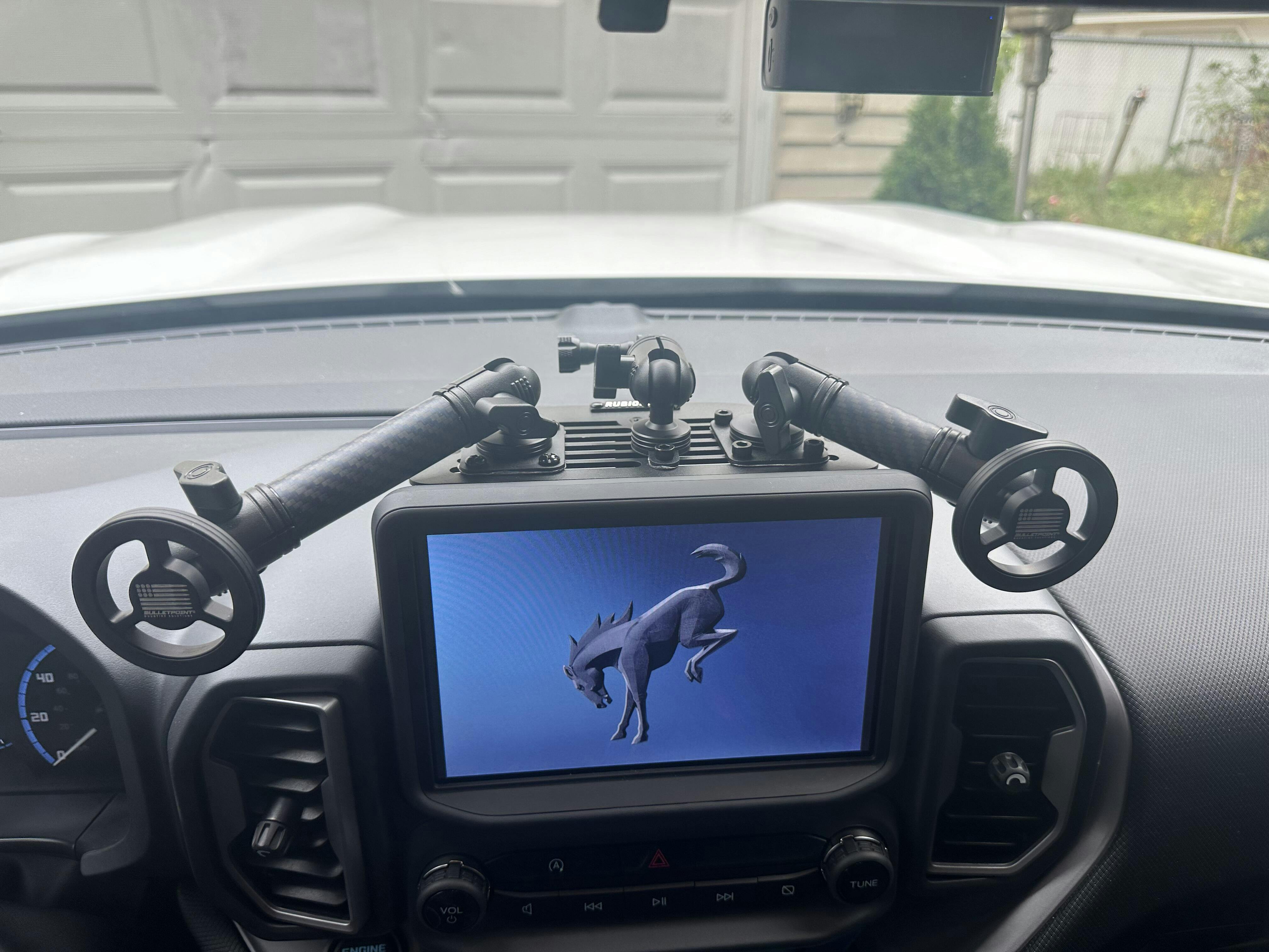 RubiGrid® 2021-2024 Ford Bronco Sport Platform Dash Mount Device Phone ...