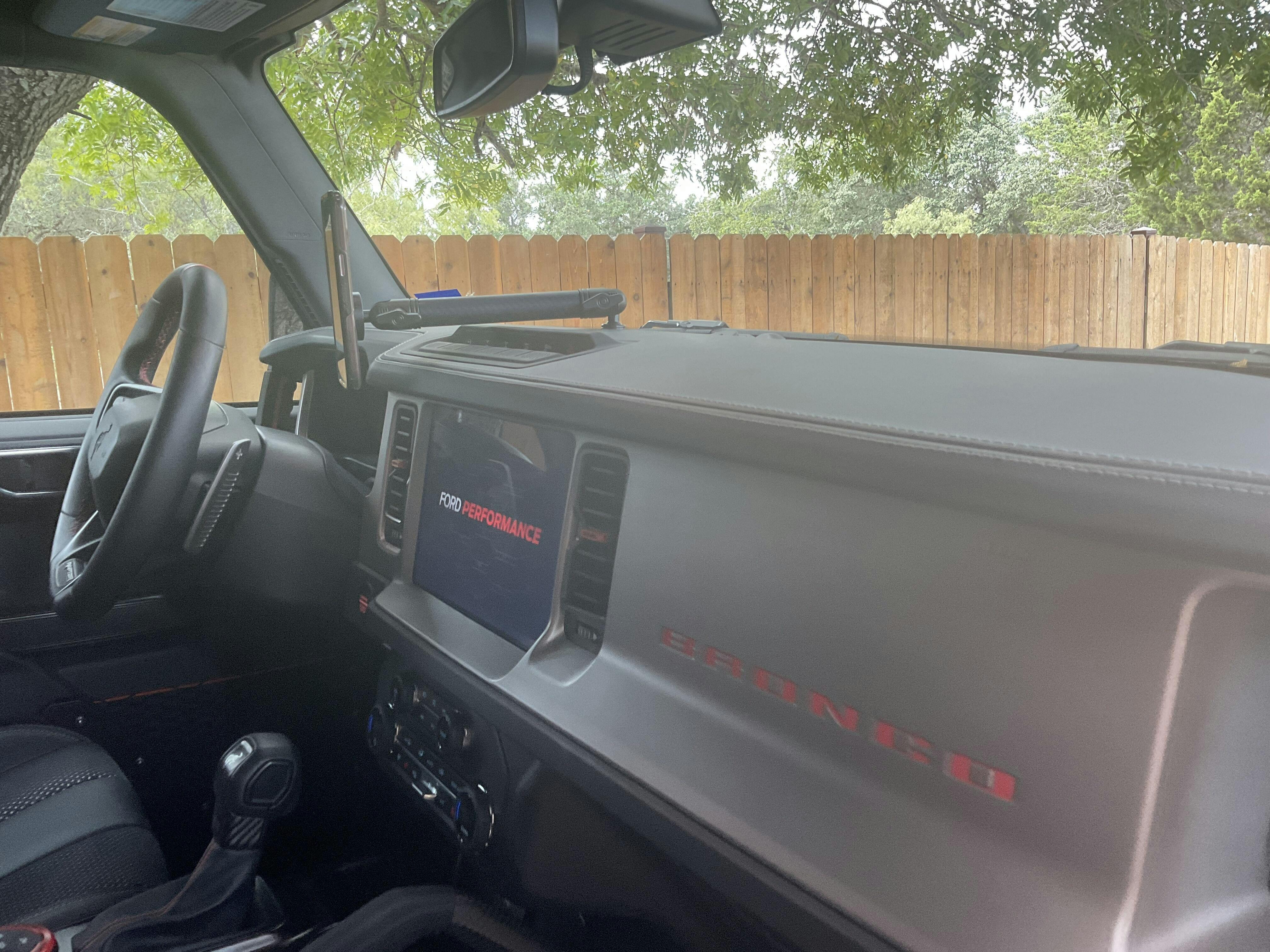 Accessory Ready Single Device Holder for 2021+ Ford Bronco ...