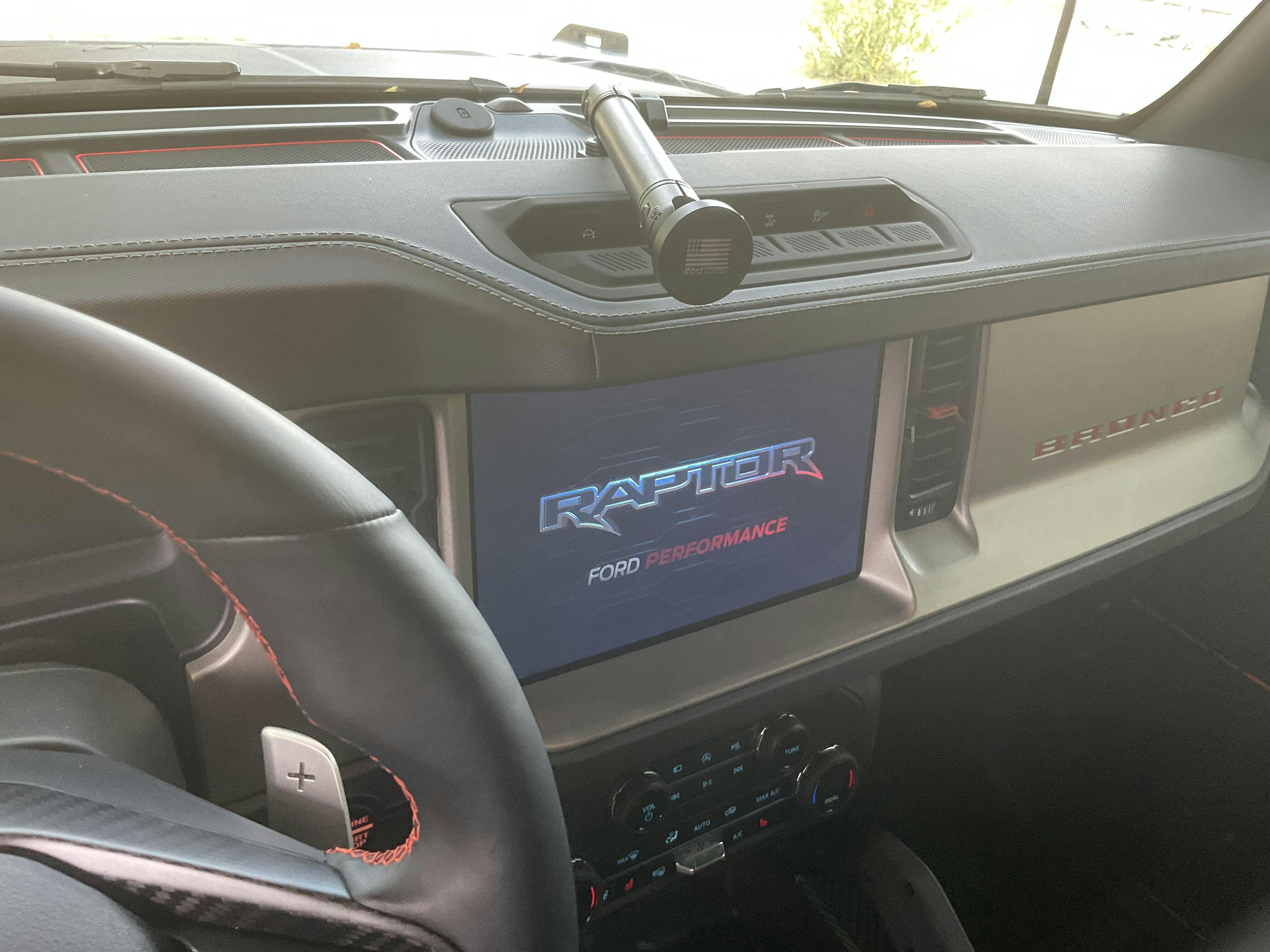 Accessory Ready Single Device Holder for 2021+ Ford Bronco ...