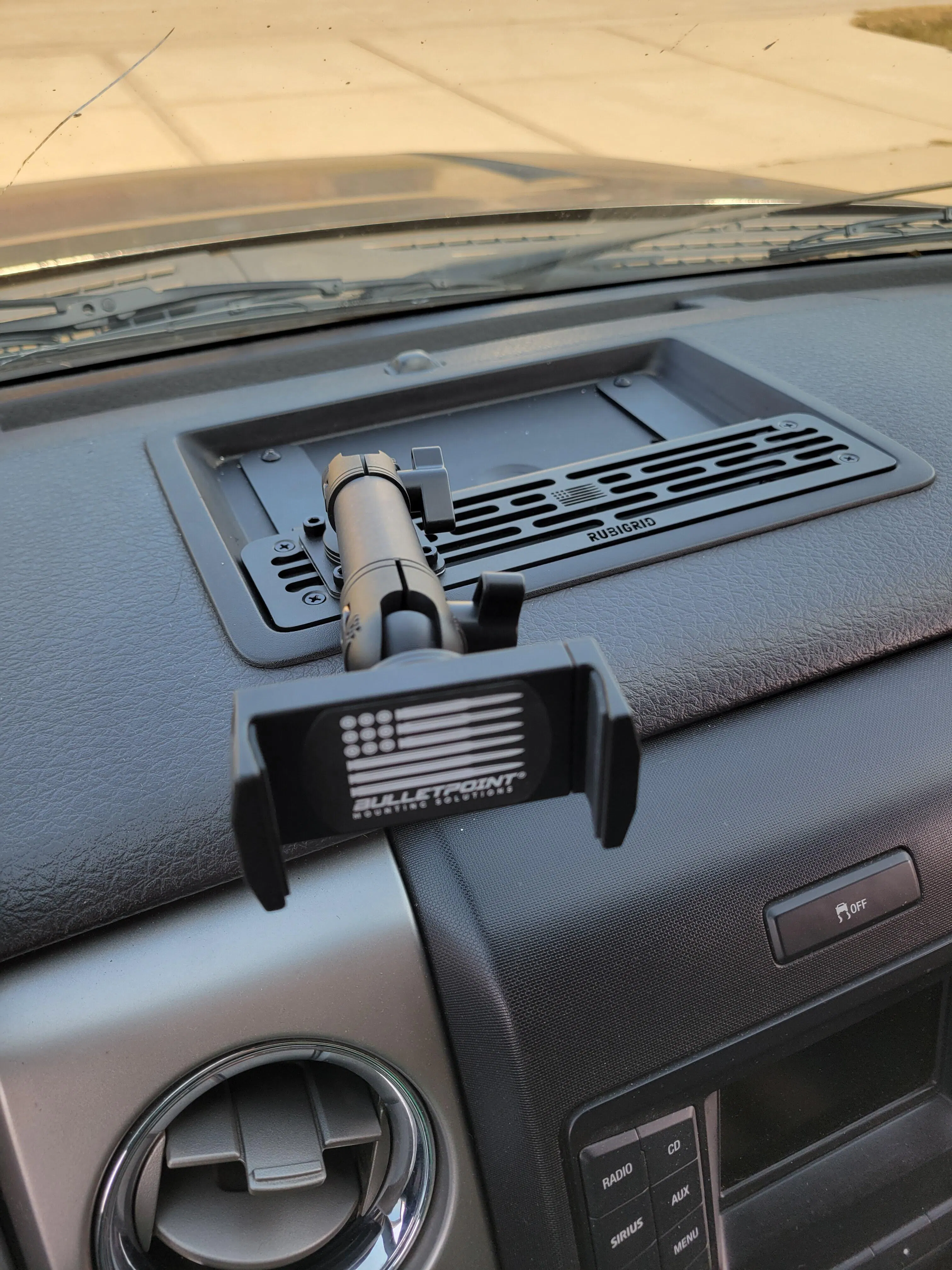 RubiGrid® 2009-2014 Ford F-150 Dash Mount Phone + Device Holder (12th ...