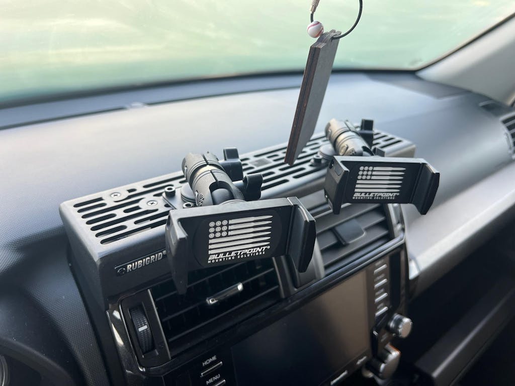 RubiGrid 2010-2024 Toyota 4Runner Dash Mount Phone + Device Holder ...