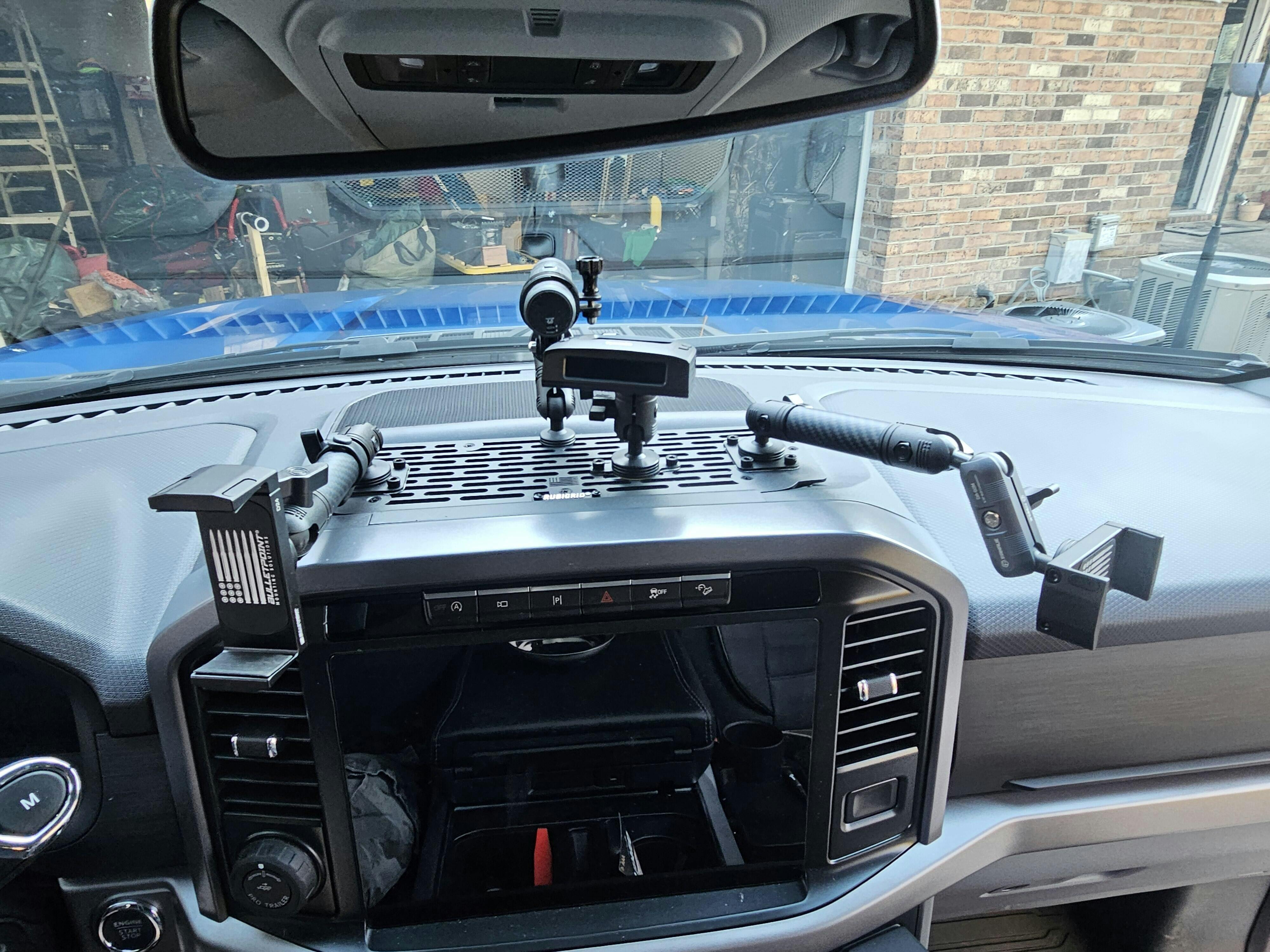 RubiGrid® 2021-2025 Ford F-150 & Raptor Phone Holder Multi-Device Dash ...