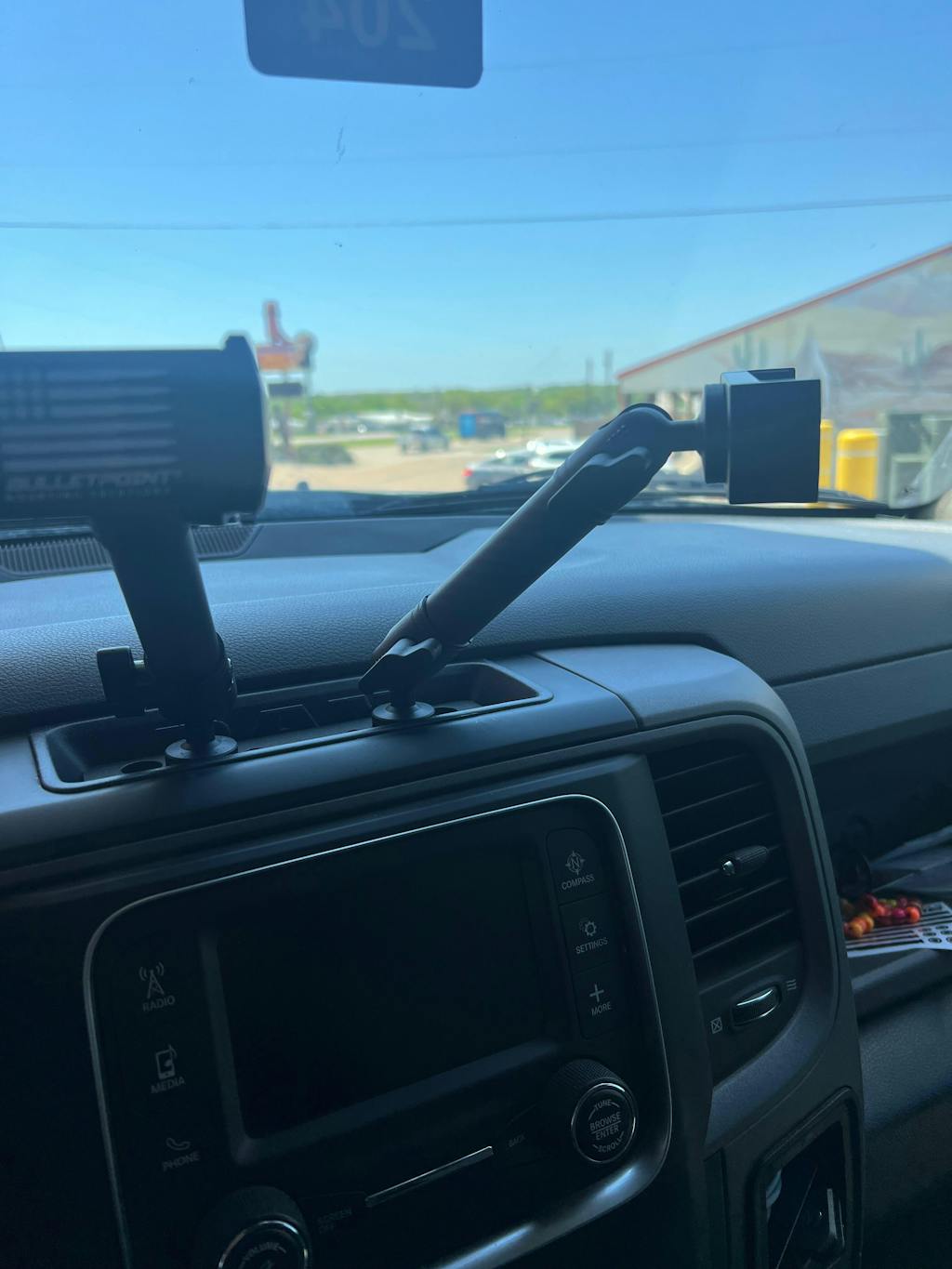 Bulletpoint RAM Truck Phone Mount Metal Series 2013-2018 4th Gen ...