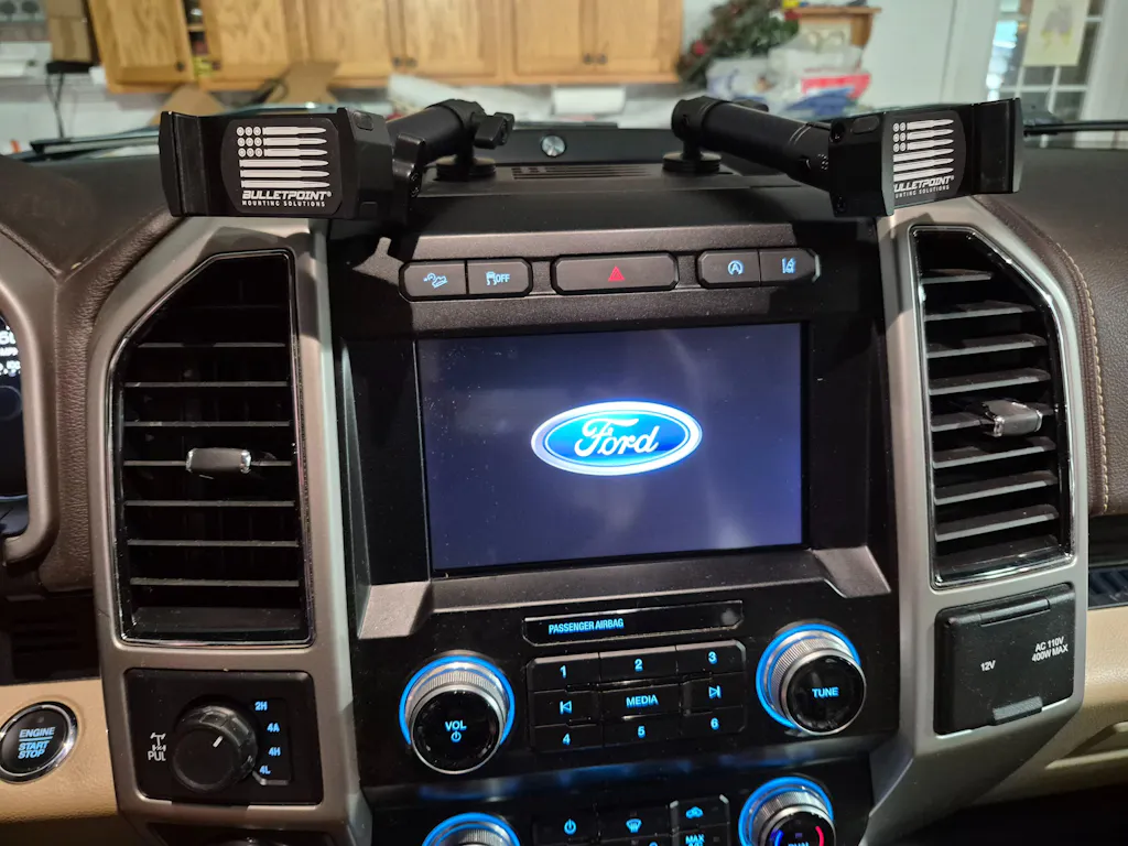 Bulletpoint 2015-2020 Ford F150 Truck Metal Dash Mount Phone Holder ...
