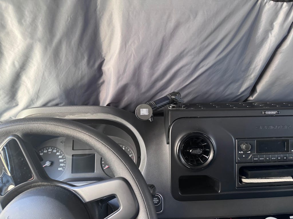 RubiGrid® 2019+ Mercedes-Benz Sprinter Van Dash Mount Phone + Device H ...