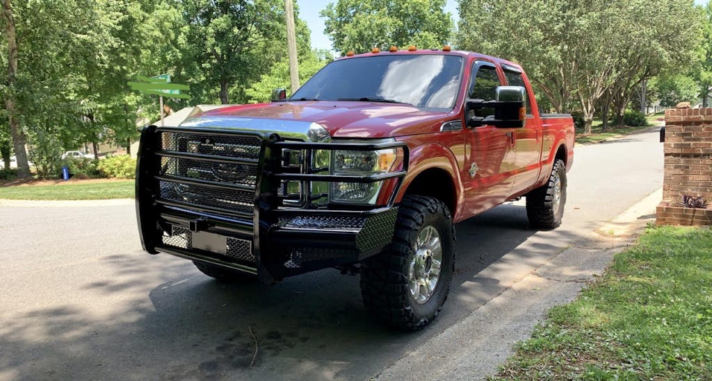 Ranch Hand FBF111BLR Legend Ford F250/F350 F450/F550 Front Bumper 2011 ...