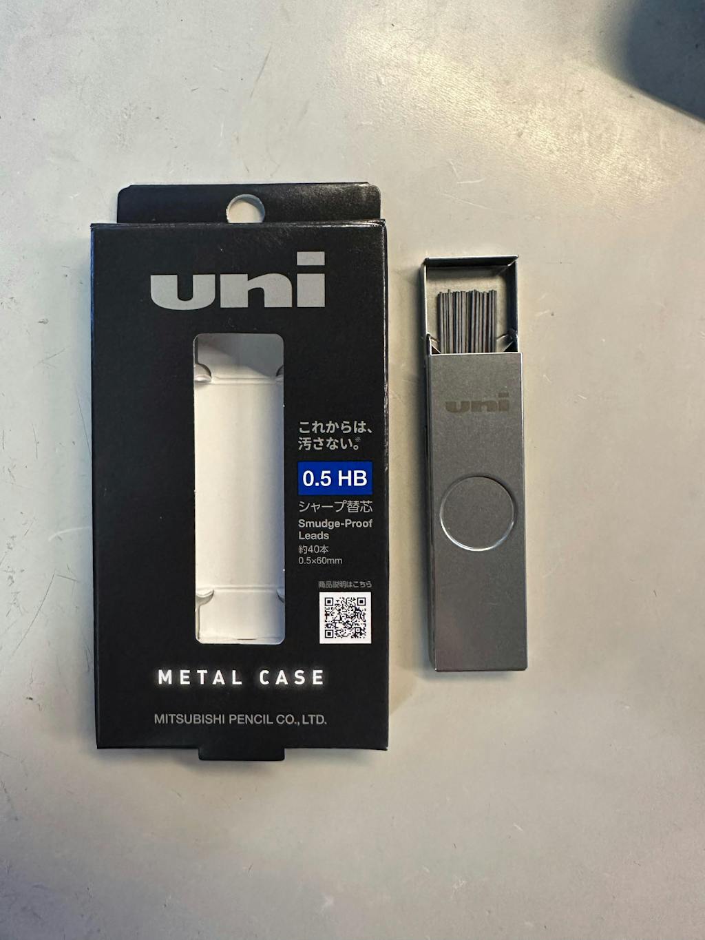 uni Metal Pencil Lead Case / Mitsubishi Pencil – bungu