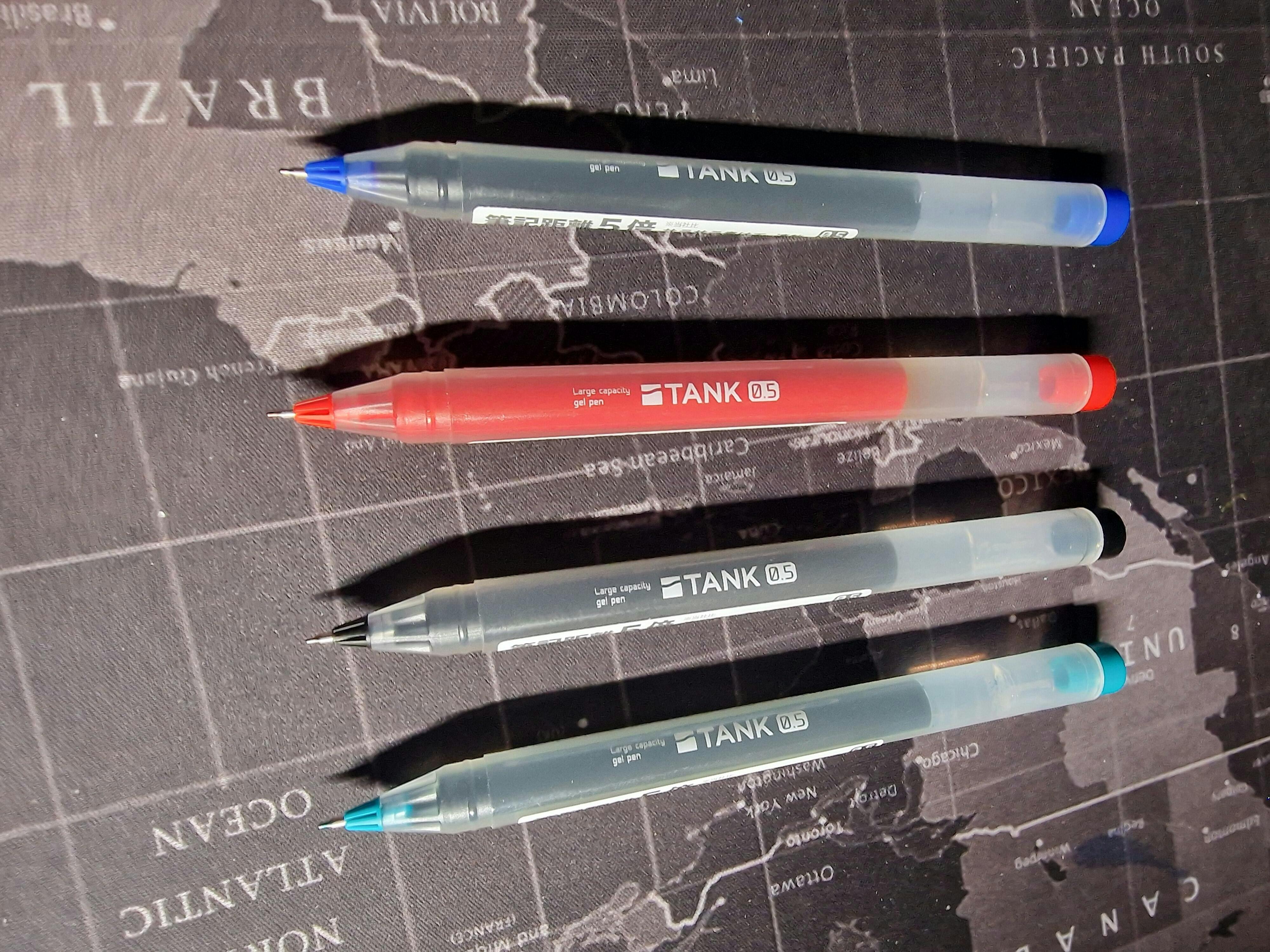 TANK Gel Ink Ballpoint Pen / Sun-Star – bungu