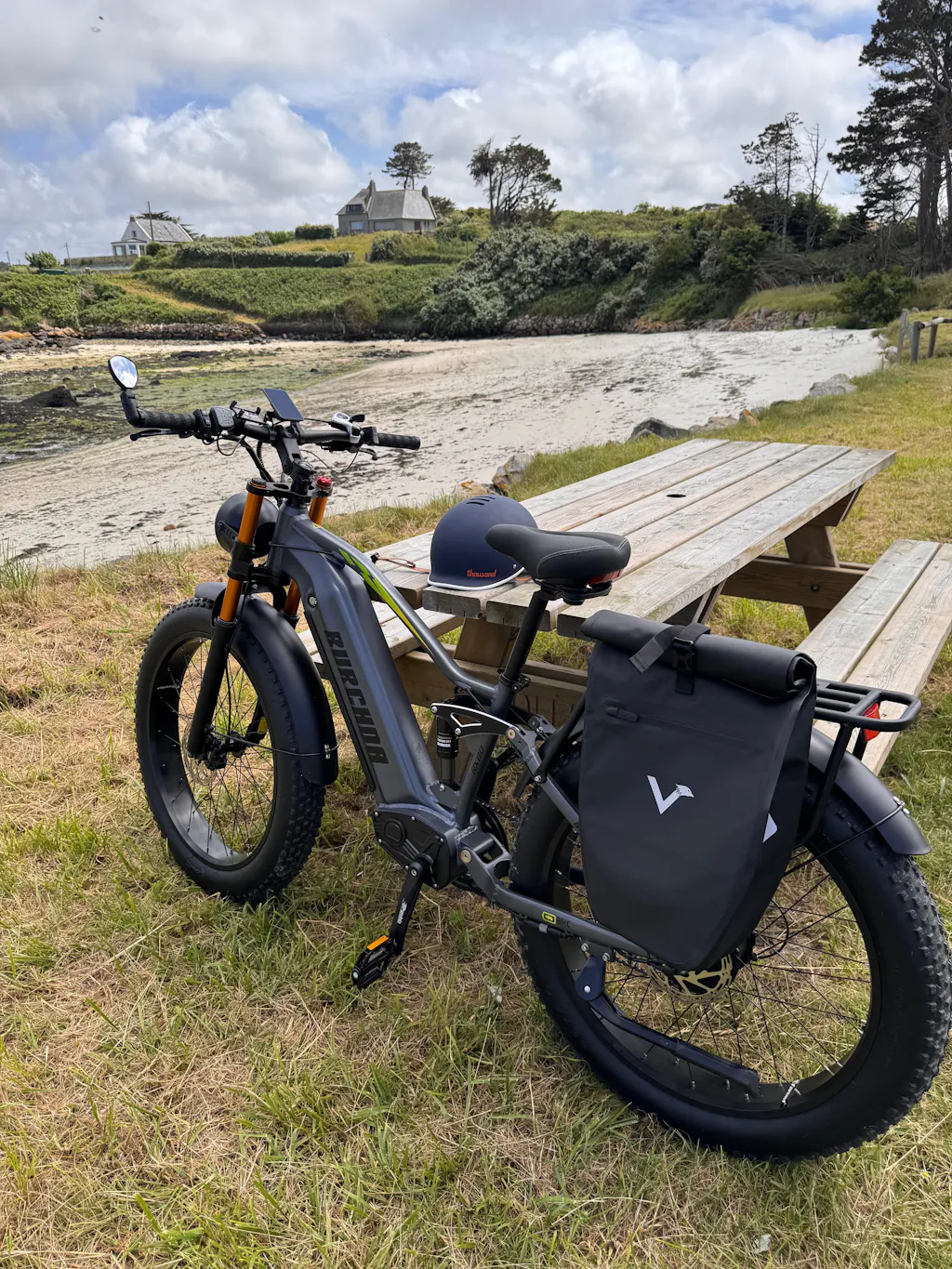 BURCHDA RX80(Upgraded) Off-road Full Suspension Fat Tire E-bike ...