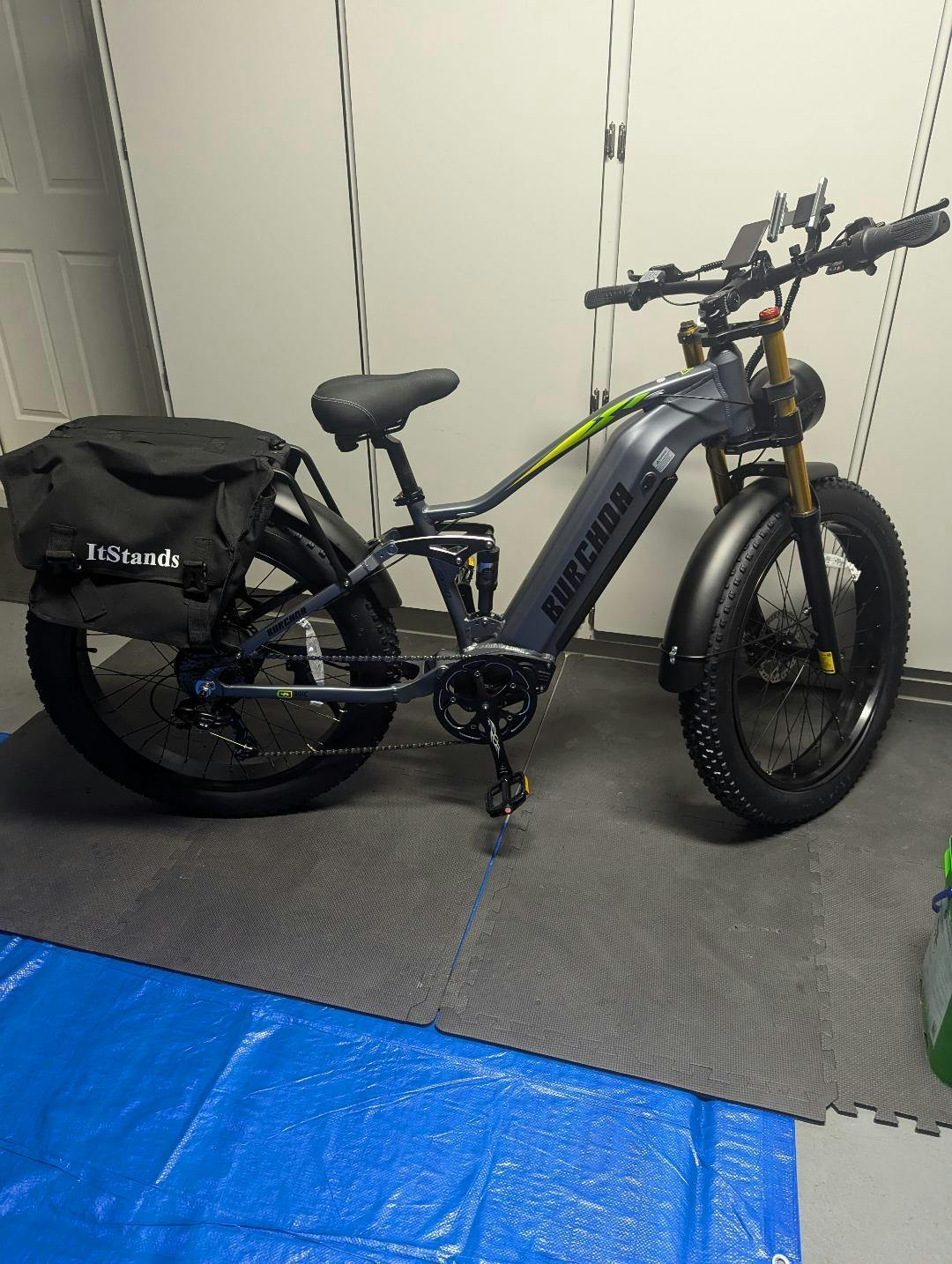 Burchda U8 Long Range Step-Thru Fat Tire eBike | 48V 31.5Ah Battery ...