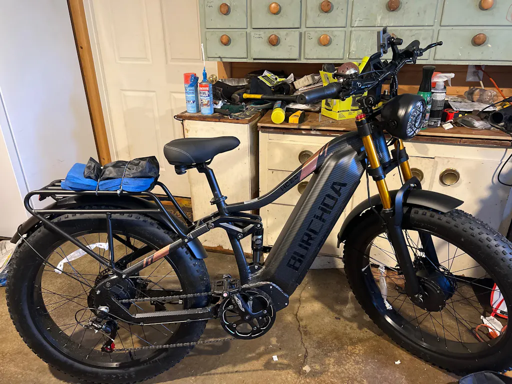 Burchda HC26 AWD MTB | 2000W 48V 30Ah | Dual Motors Ebike – Burchda Bikes
