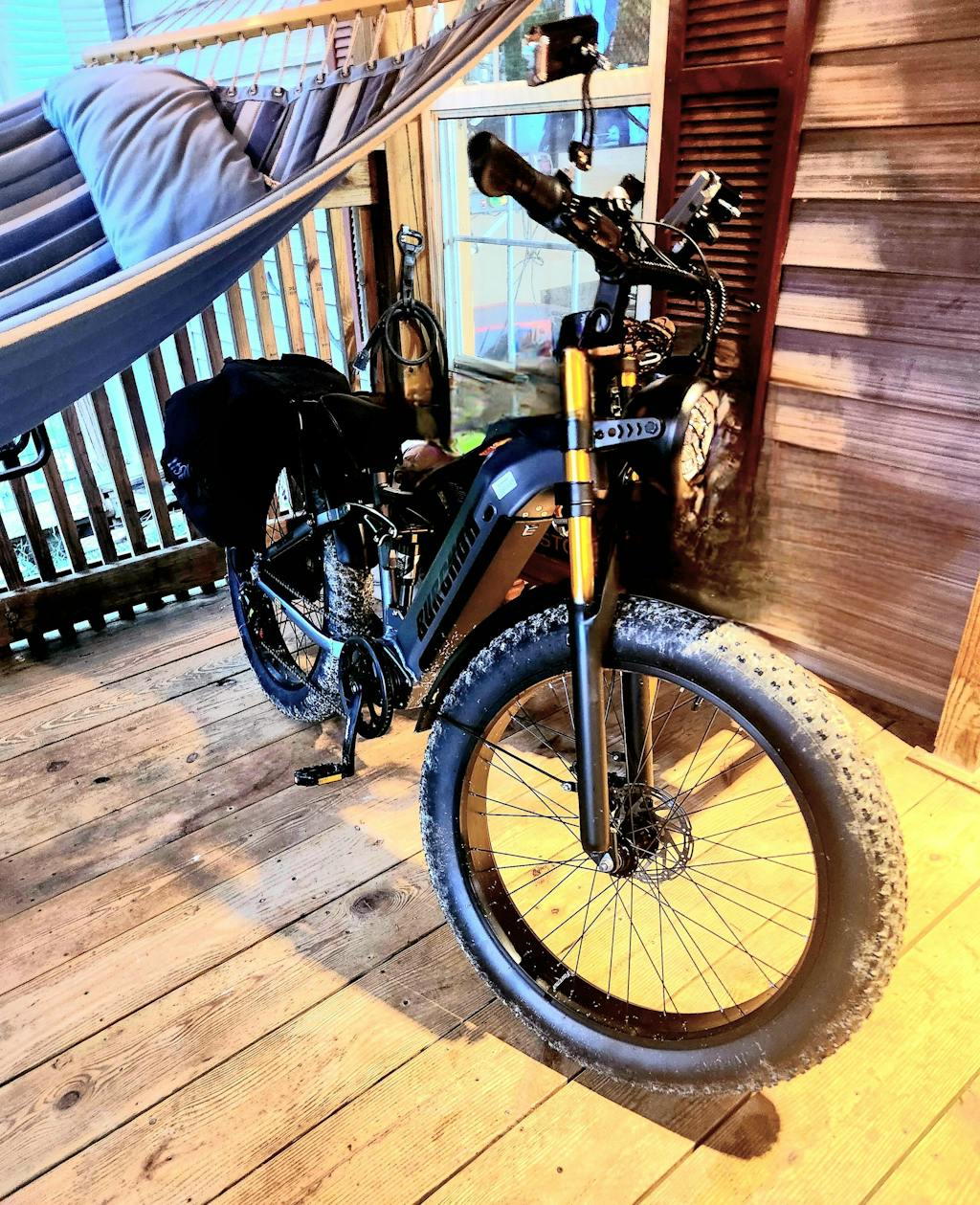 Burchda RX80 Fat Tire Mountain Electric Bike for Adults, 28MPH Full ...