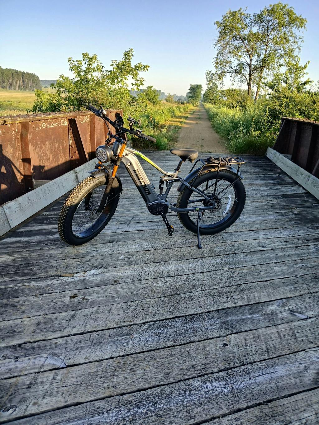 Burchda RX80 Fat Tire Mountain Electric Bike for Adults, 28MPH Full ...