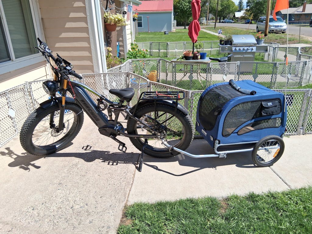 Burchda RX80 Fat Tire Mountain Electric Bike for Adults, 28MPH Full ...