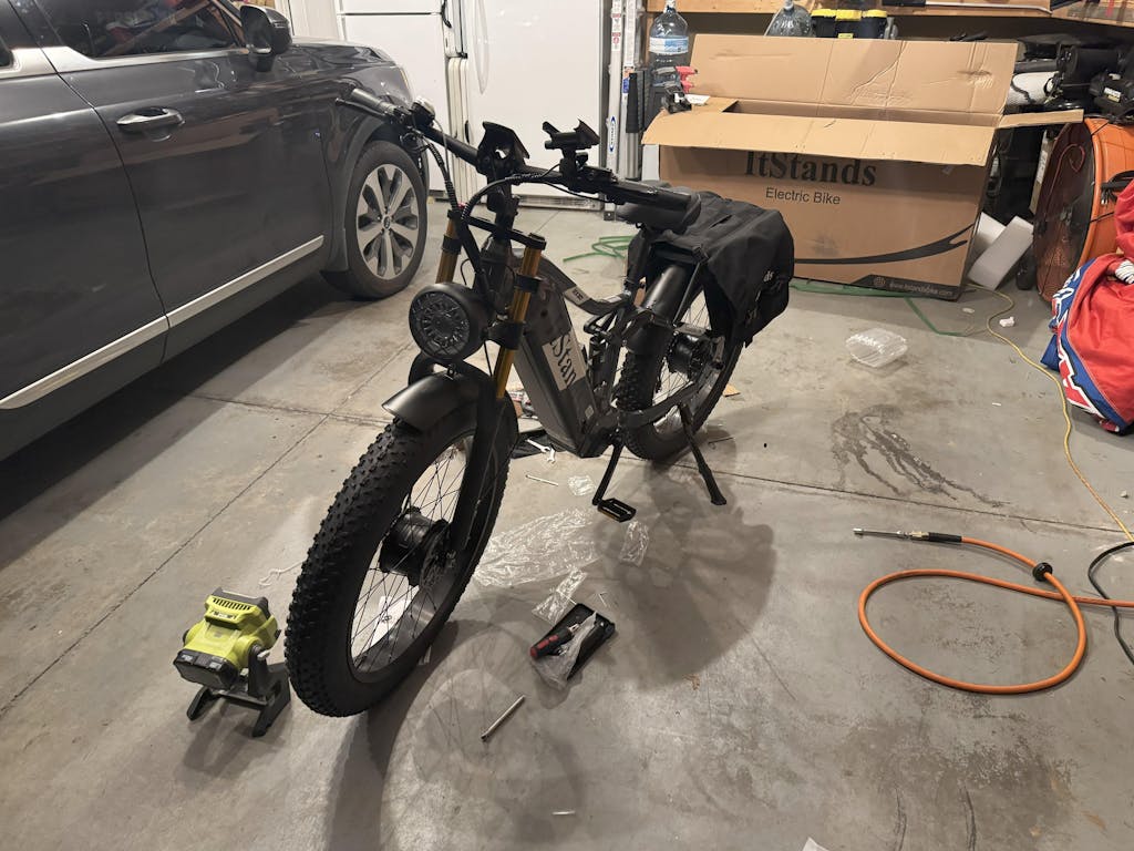 Burchda RX30 Long Range AWD Mountain eBike | 1000W 48V 30Ah | High ...