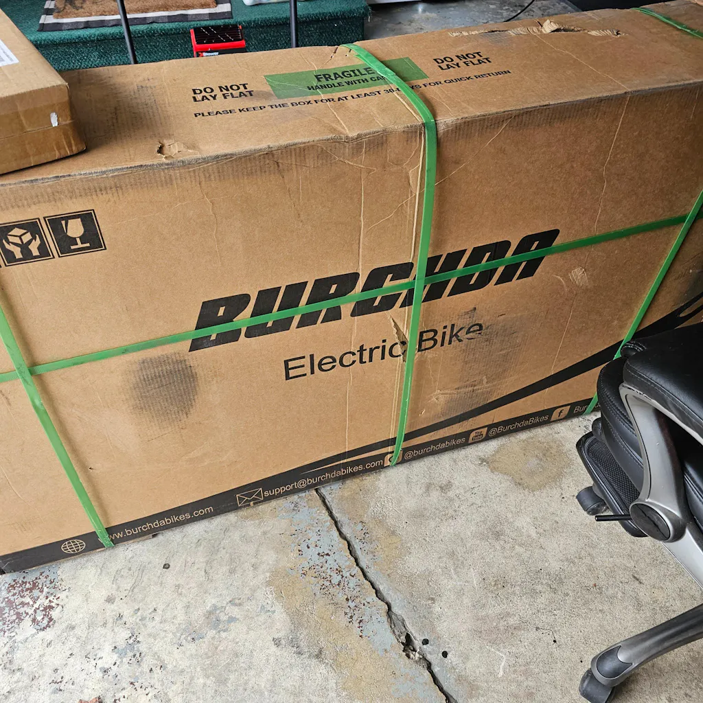 Burchda RX80 Fat Tire Mountain Electric Bike for Adults, 28MPH Full ...