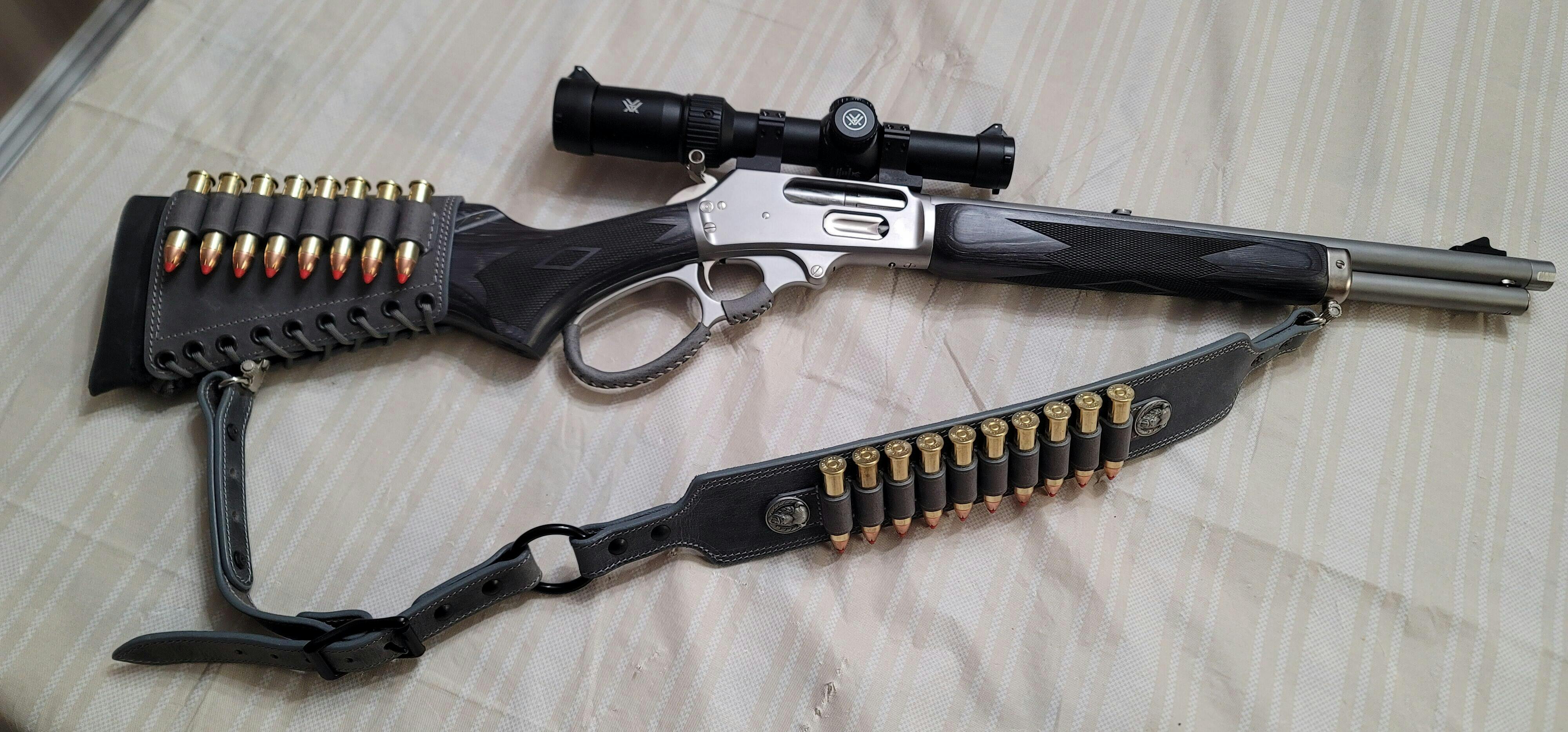 Guide Gun Rifle Sling Marlin Lever Action - Busted B Leather