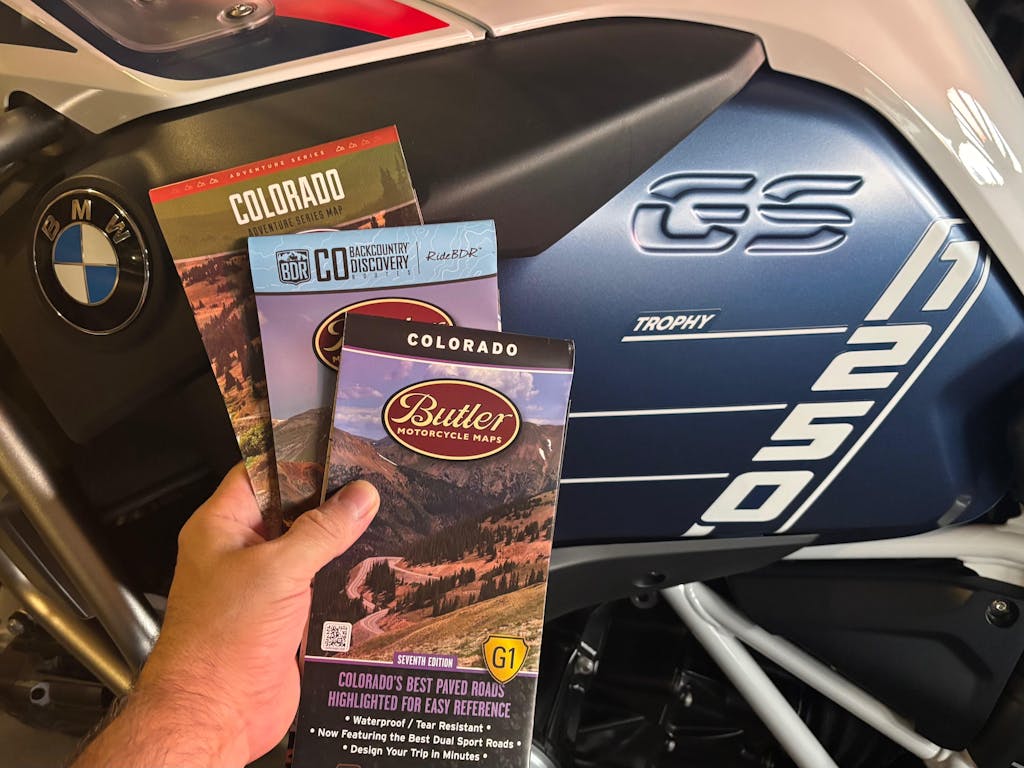 Colorado Backcountry Discovery Route Map (COBDR) - Colorado BDR Series ...