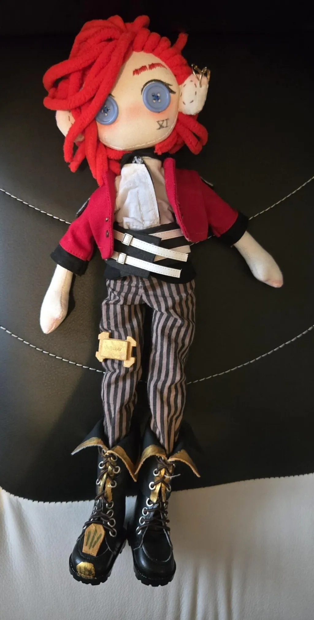 Vi--Handmade Doll – Button Eyes Dolls